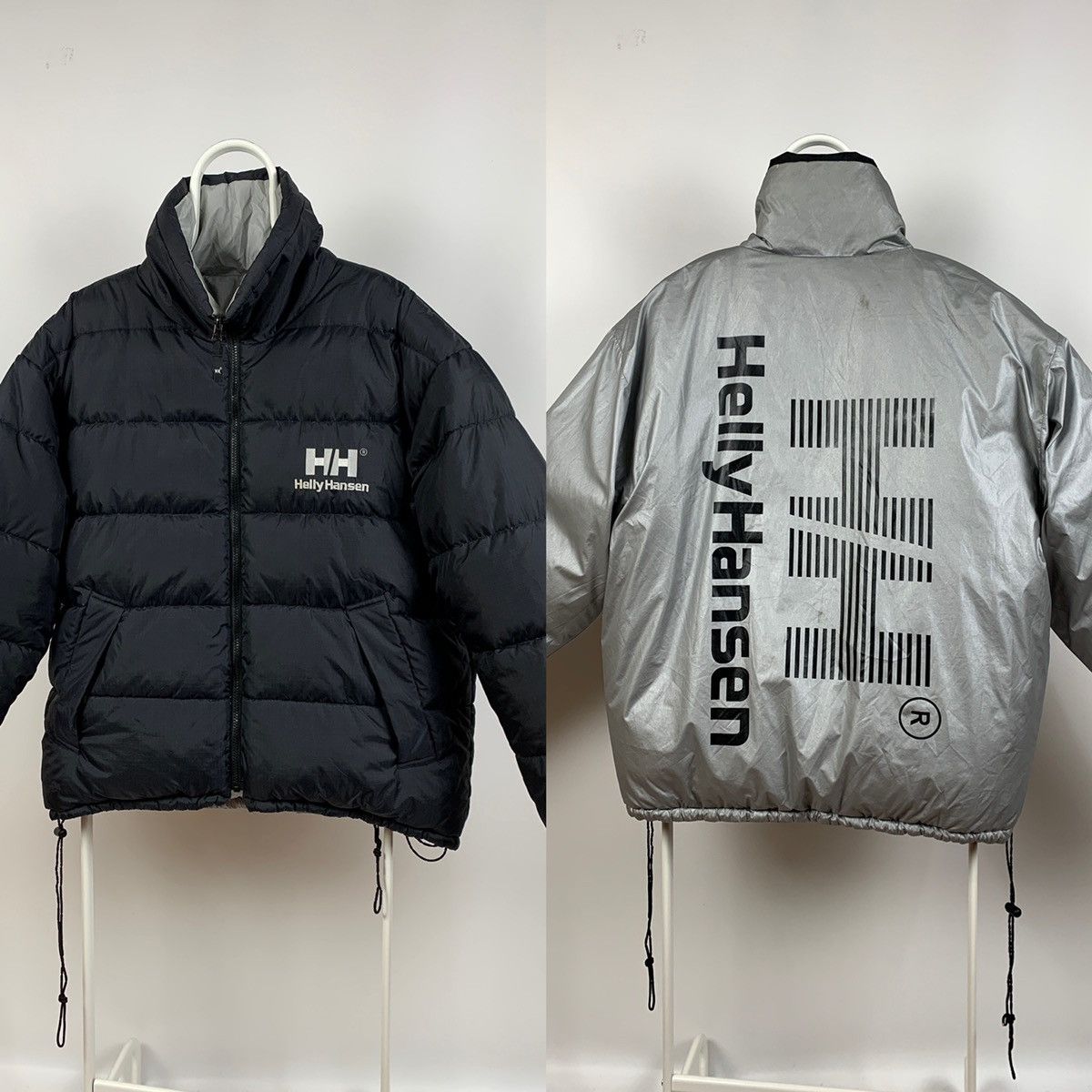 Helly Hansen × Vintage 90s Vintage Helly Hansen Reversible Down Puffer ...