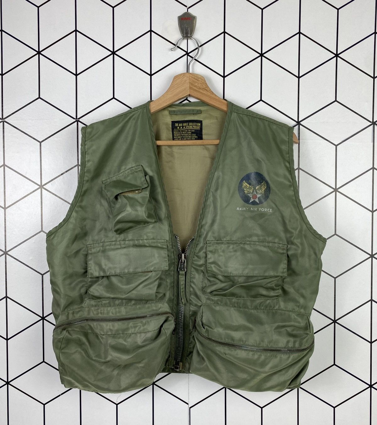 Avirex × Made In Usa × Vintage Vintage Avirex Army Air Force Vest ...