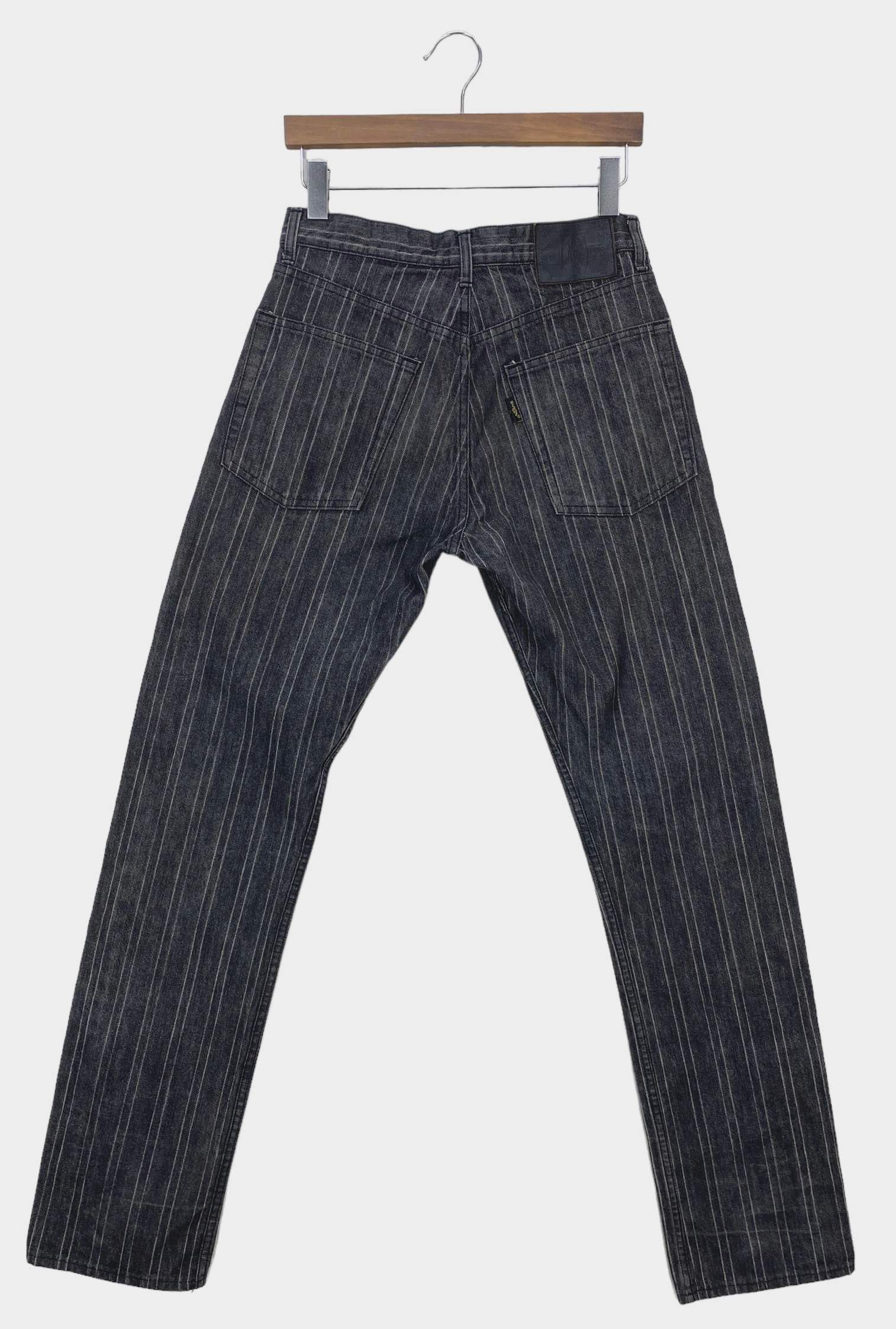 Beams Plus Beams Straight Leg Denim Stripes Jeans | Grailed