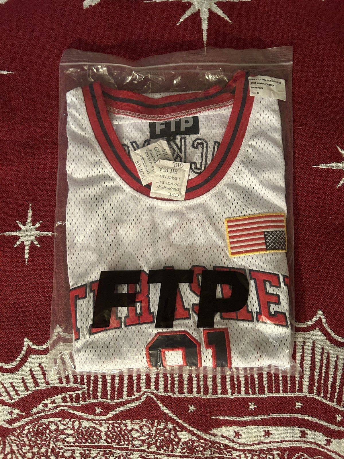 Thrasher Ftp thrasher basketball jersey | Grailed