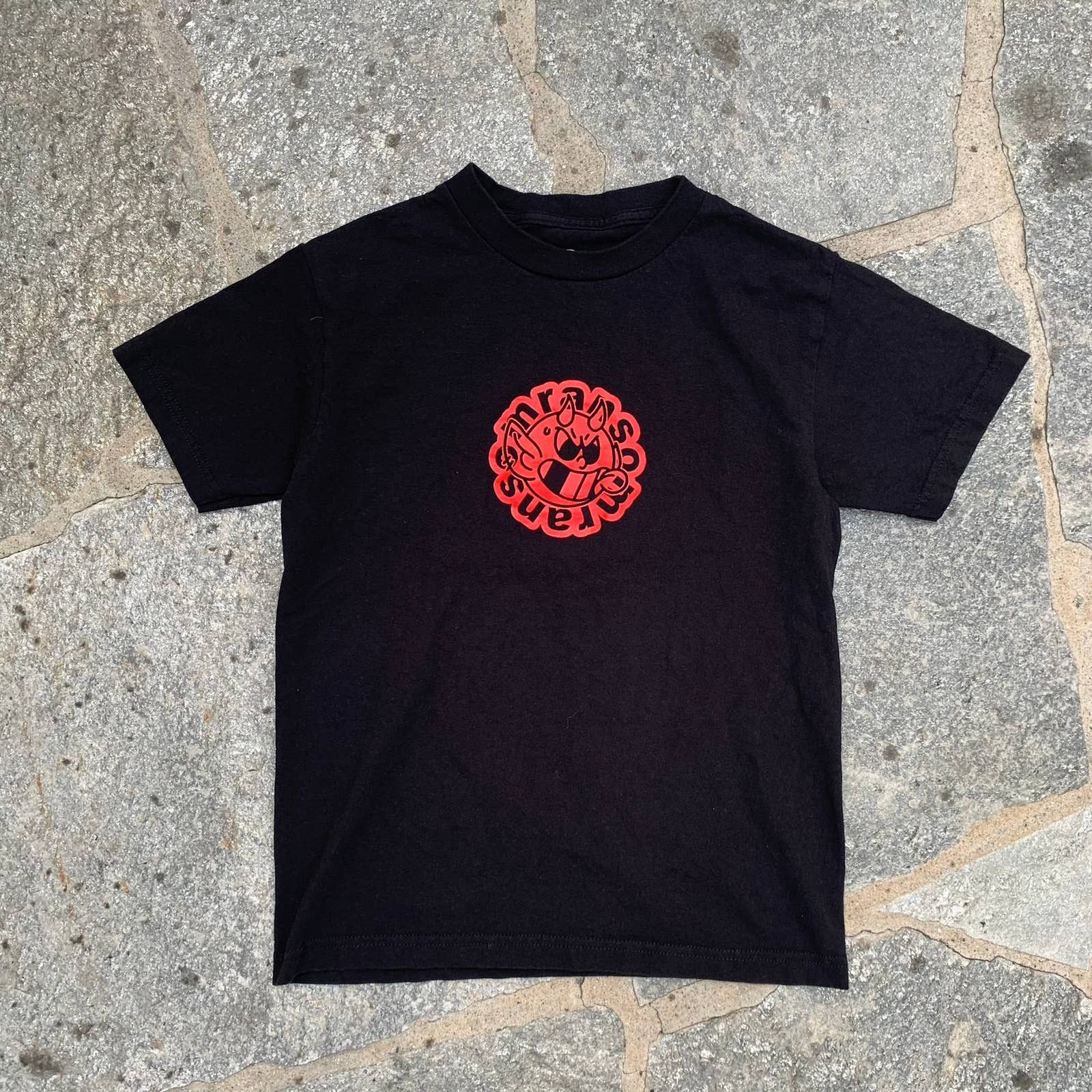 Hype Ransom Little Devil Logo T-shirt Made in USA Small Graphic | Grailed