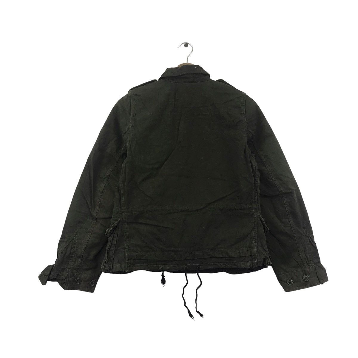 Vintage RNA Inc. Multi Pocket Green Jeans Bomber Jacket | Grailed