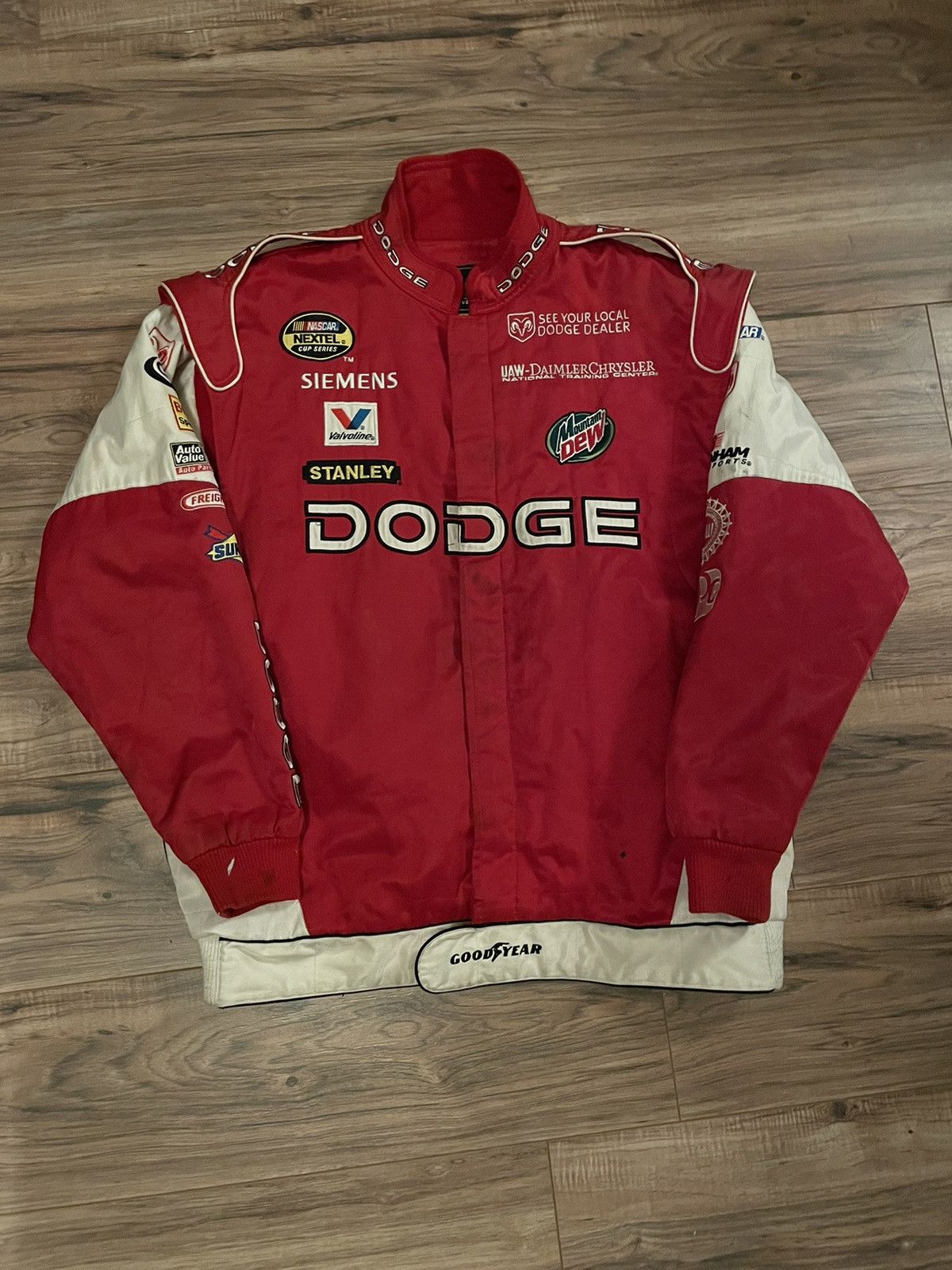 Vintage VTG DODGE MOPAR JACKET RACING COAT | Grailed
