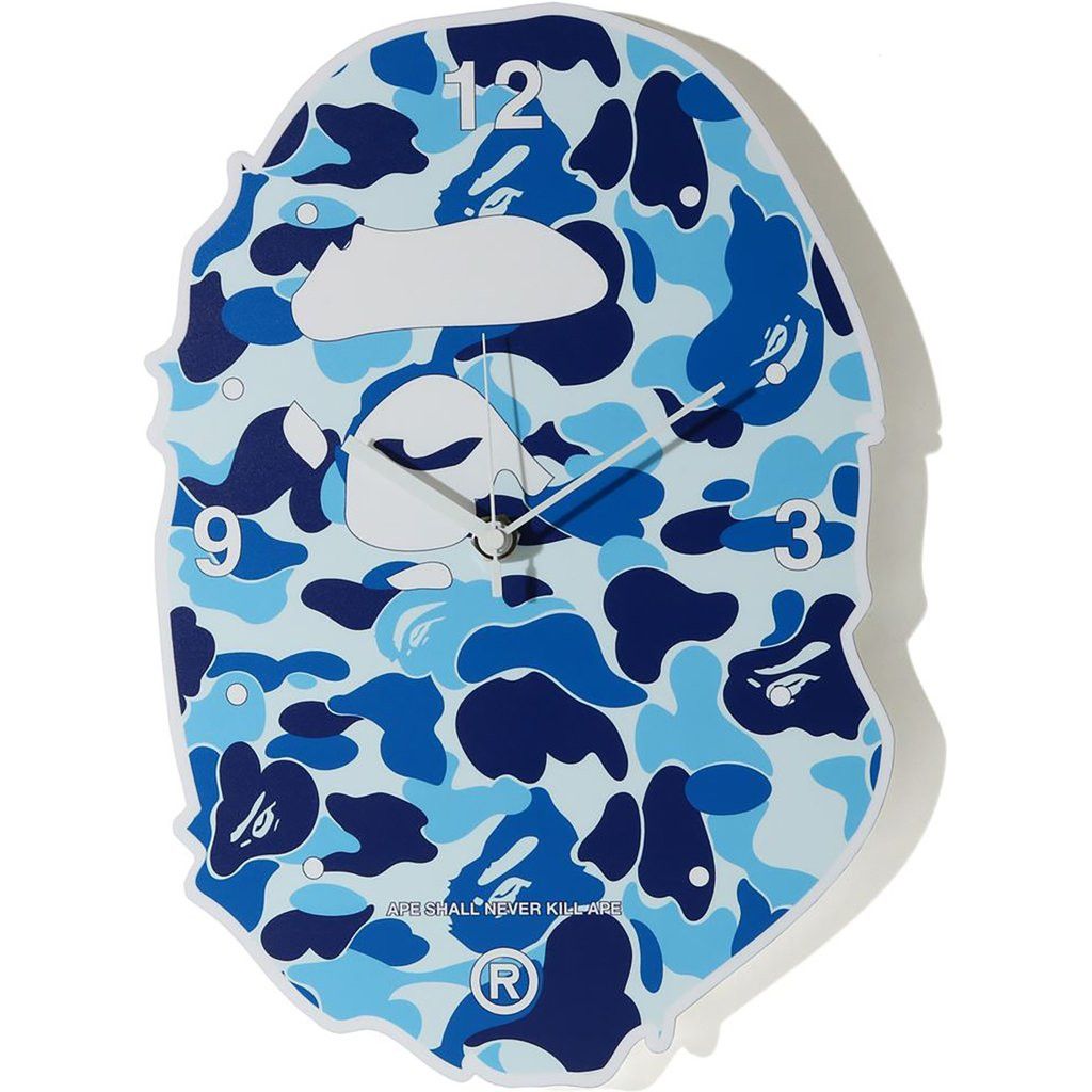Bape NEW bape abc camo ape head clock | Grailed