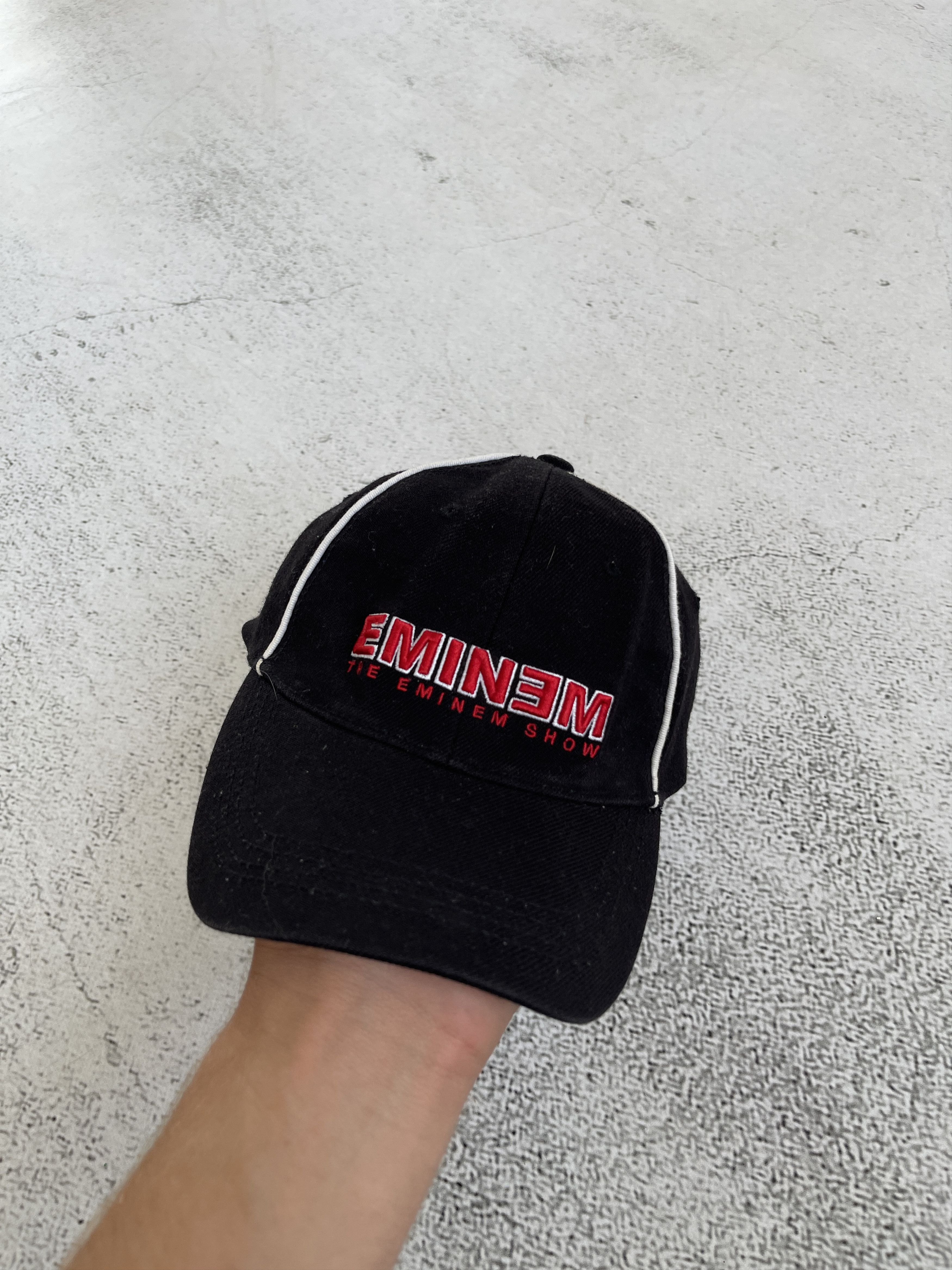 Vintage Vintage 90s Eminem Slim Shady Embroidered Logo Cap | Grailed