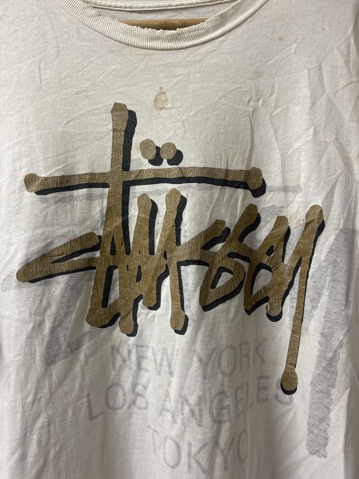 Stussy VINTAGE STUSSY RIVERSIBLE WORLD TOUR VERY RARE | Grailed