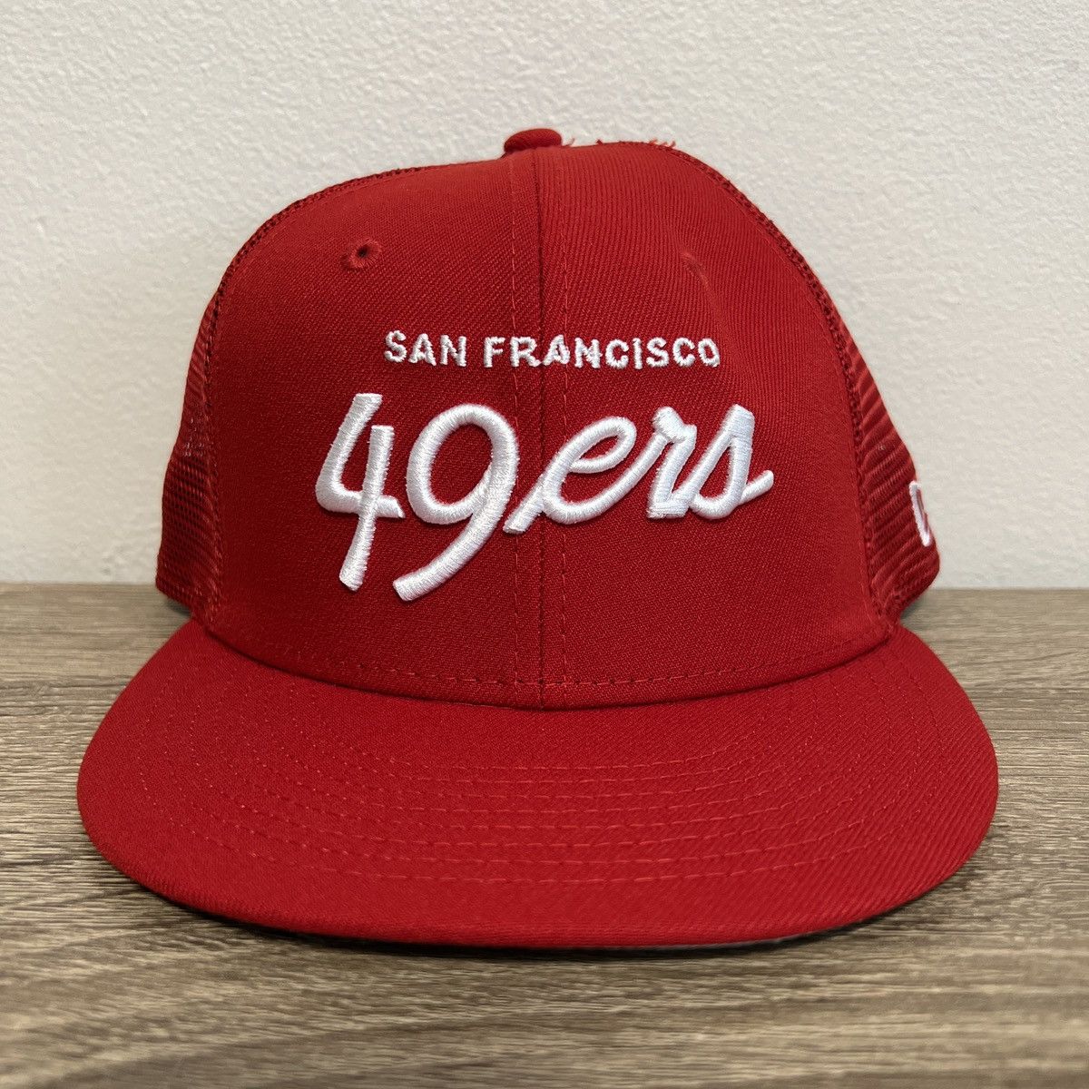 New Era San Francisco 49ers New Era Trucker 9FIFTY Snapback Hat NWT ...