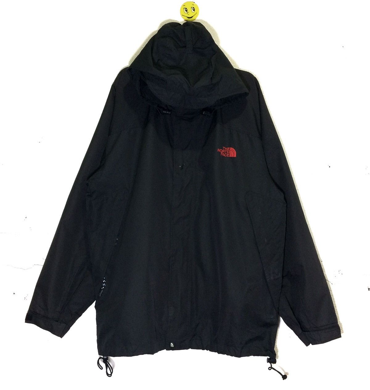 The North Face TNF windbreaker Hoodie Nylon Jacket Zipper | Grailed