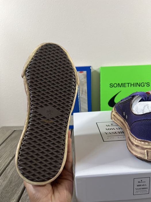 Miharayasuhiro Maison Mihara Yasuhiro Canvas Distressed Shoes | Grailed