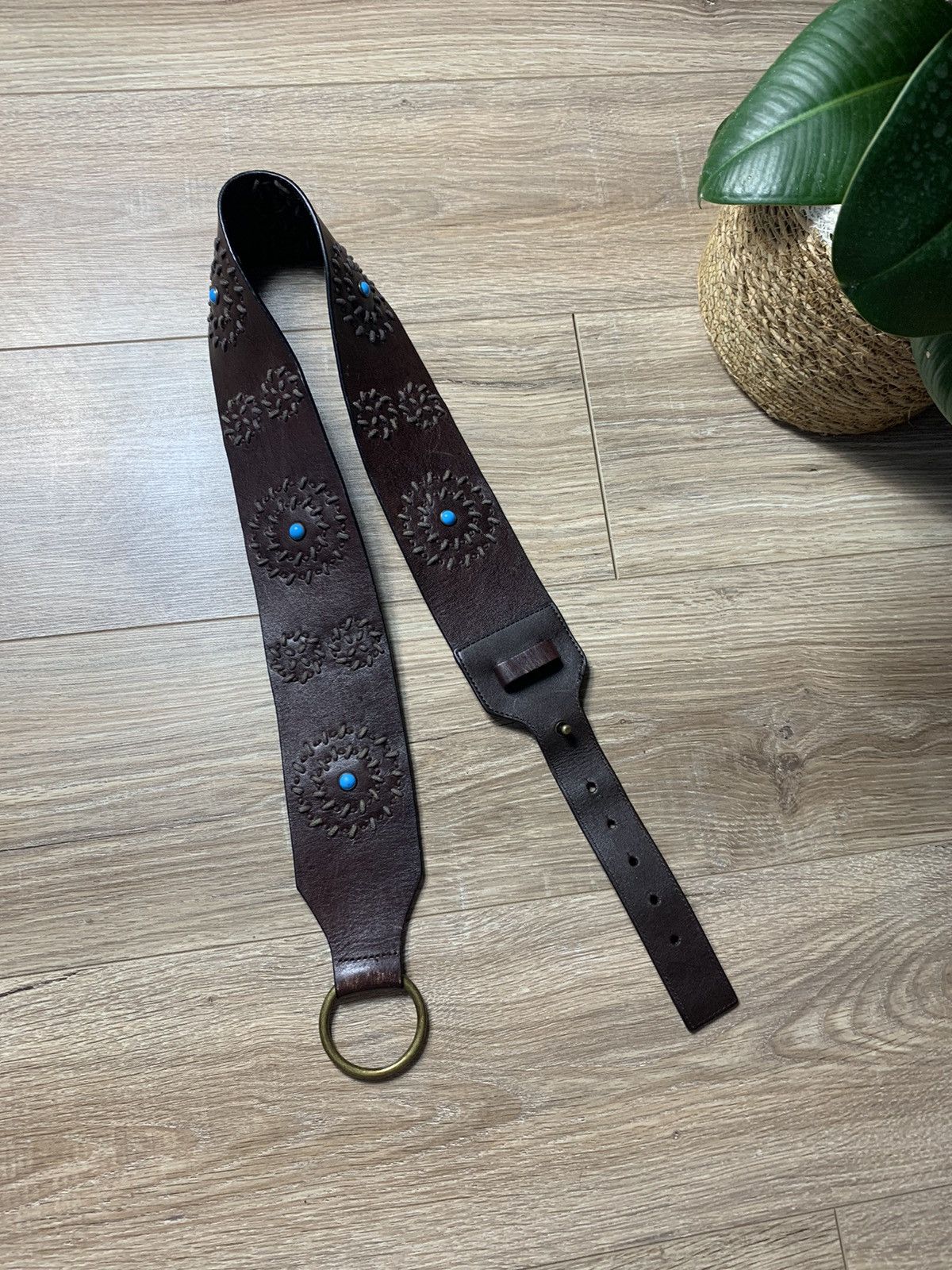 Japanese Brand × Streetwear × Vintage Fuzzy Mohair Vintage Belt with ...