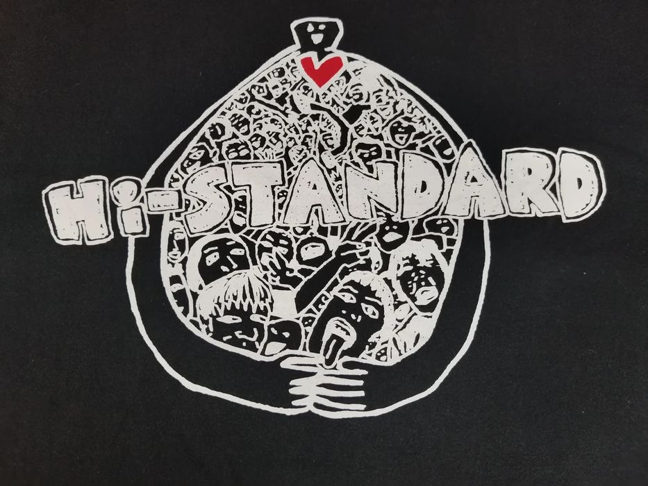 Vintage Hi-Standard Japan Bank Punk Rock Tee Nofx Wreck Records | Grailed