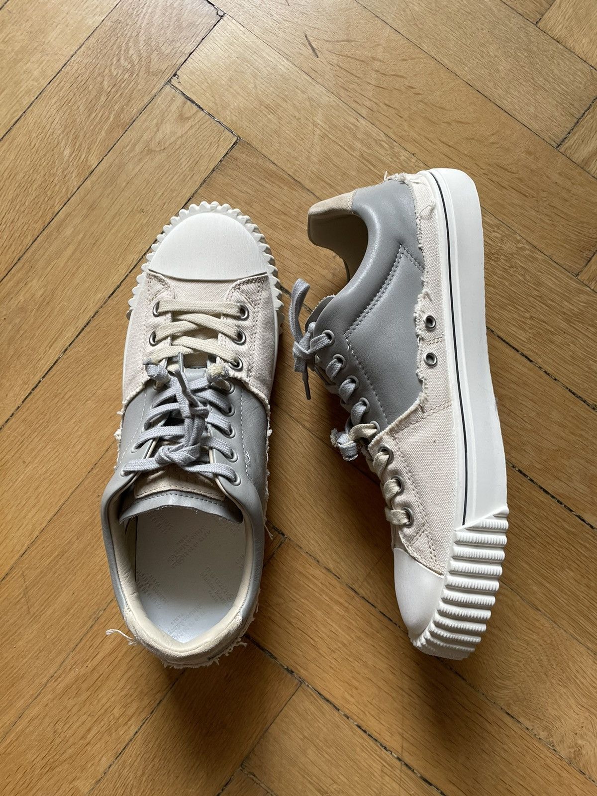 Maison Margiela New Evolution Sneaker Beige/Gris | Grailed
