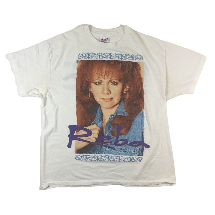 Vintage Vintage 90s Reba McEntire Double Sided Single Stitch T-Shirt ...
