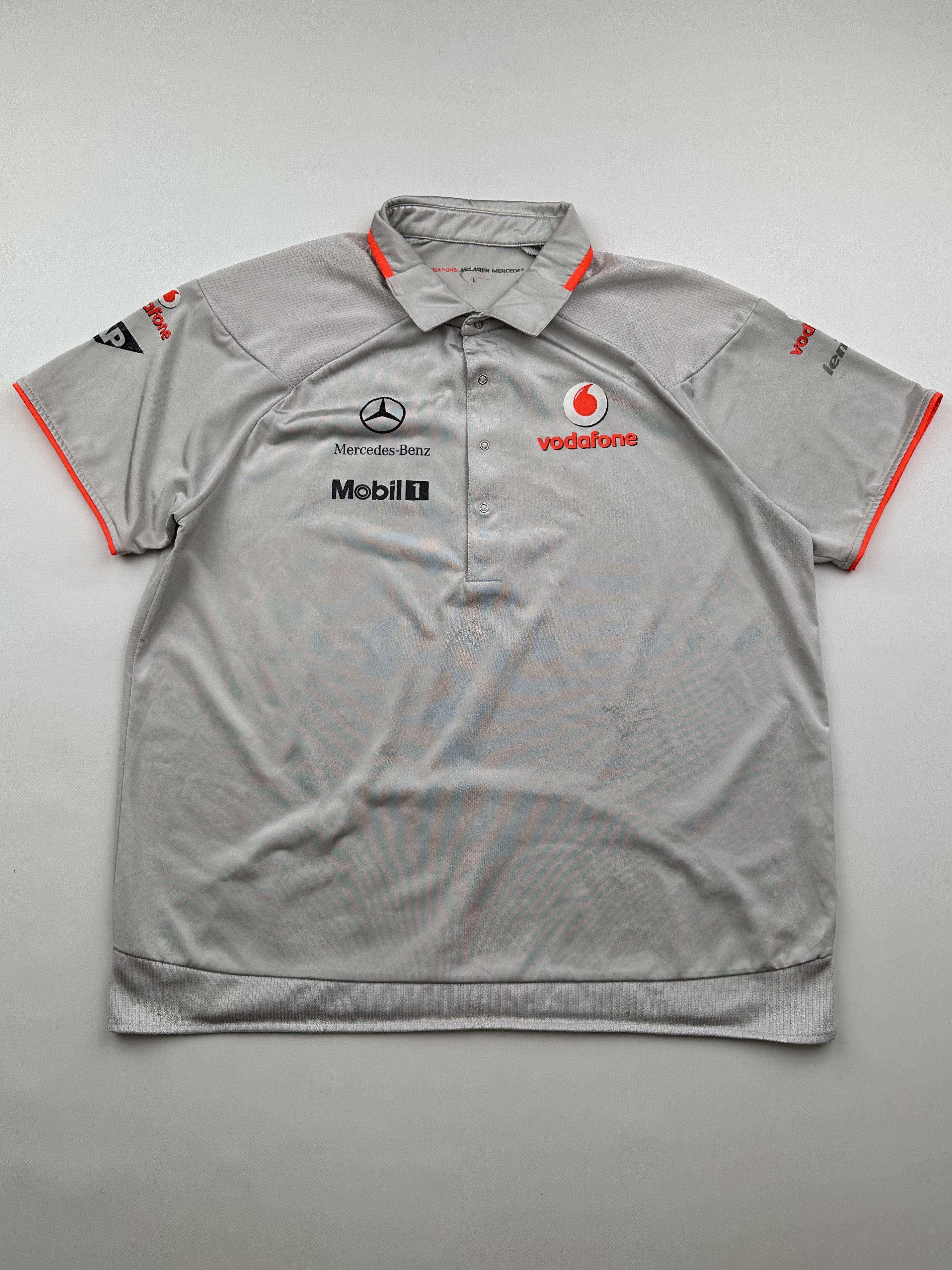 Mercedes Benz Mercedes-Benz McLaren Vodafone Racing Vintage Polo T ...
