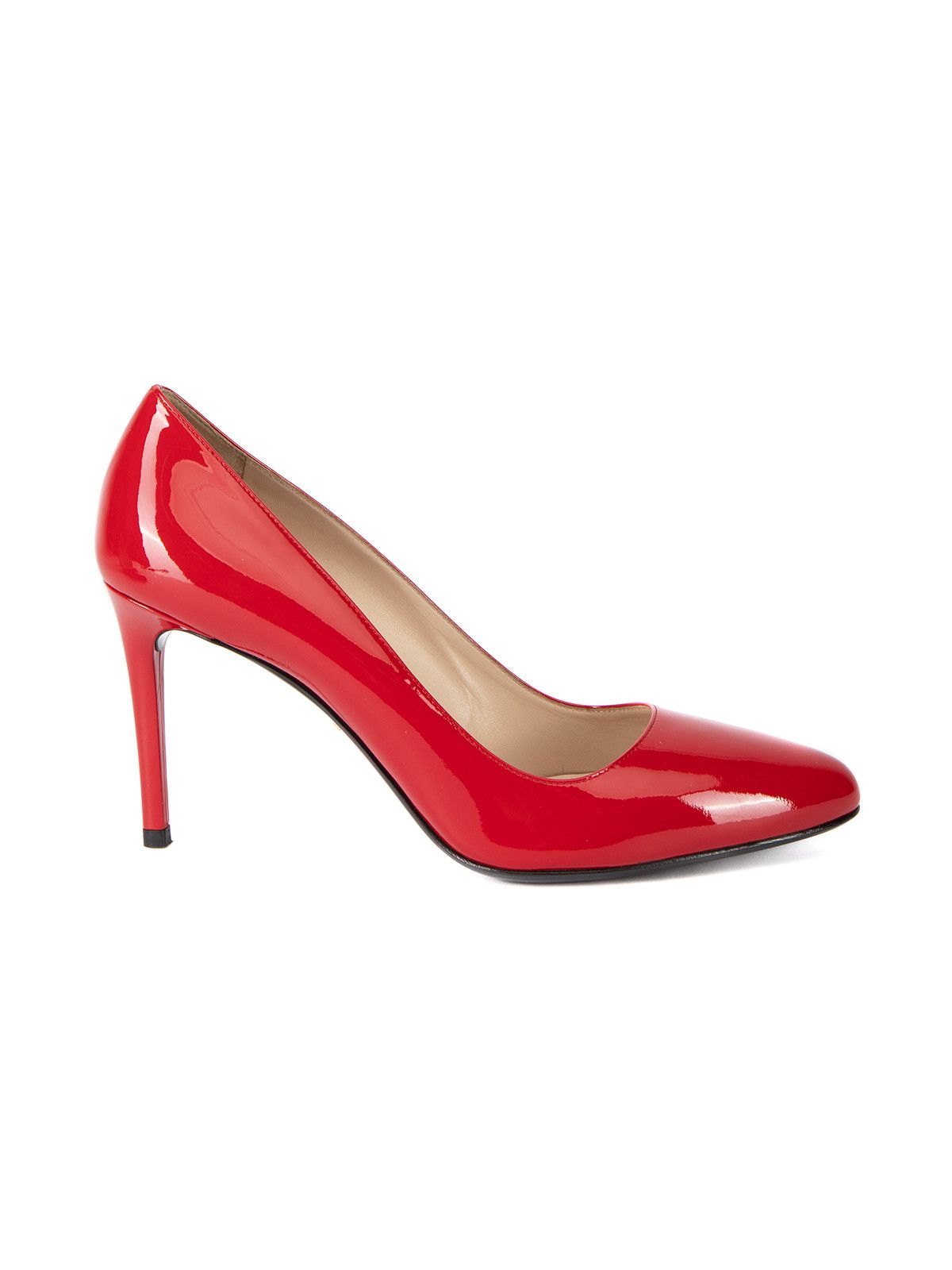 Prada Calzature Donna Red Patent Leather Pumps | Grailed