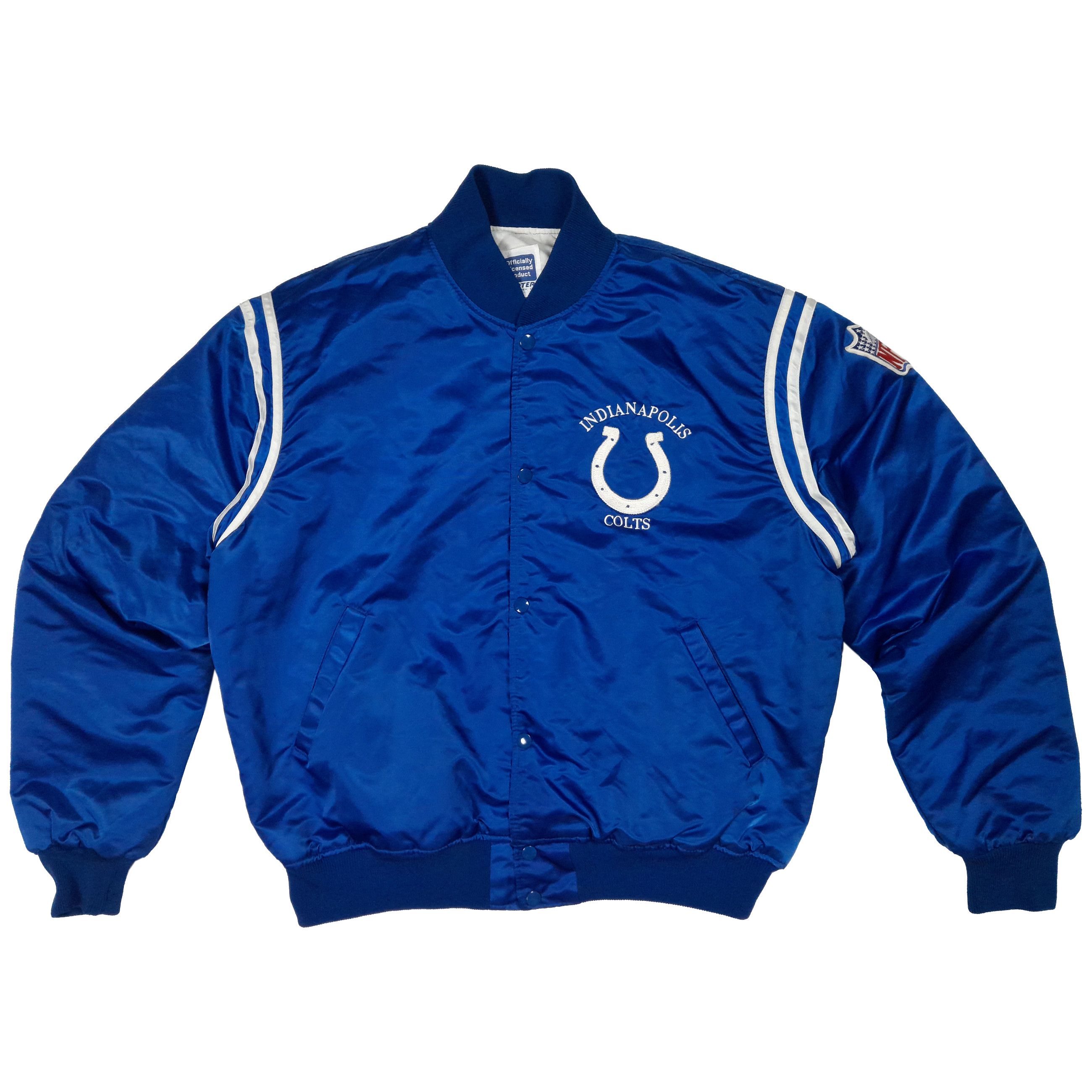 Made In Usa × NFL × Starter Vintage 90's Starter COLTS Varsity Jacket ...