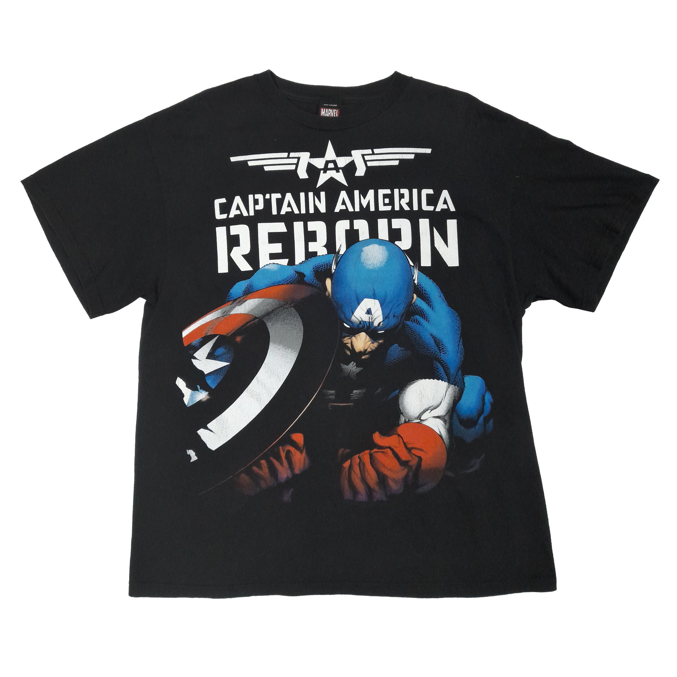 Marvel Comics Vintage Y2K CAPTAIN AMERICA REBORN Marvel Mad Engine ...