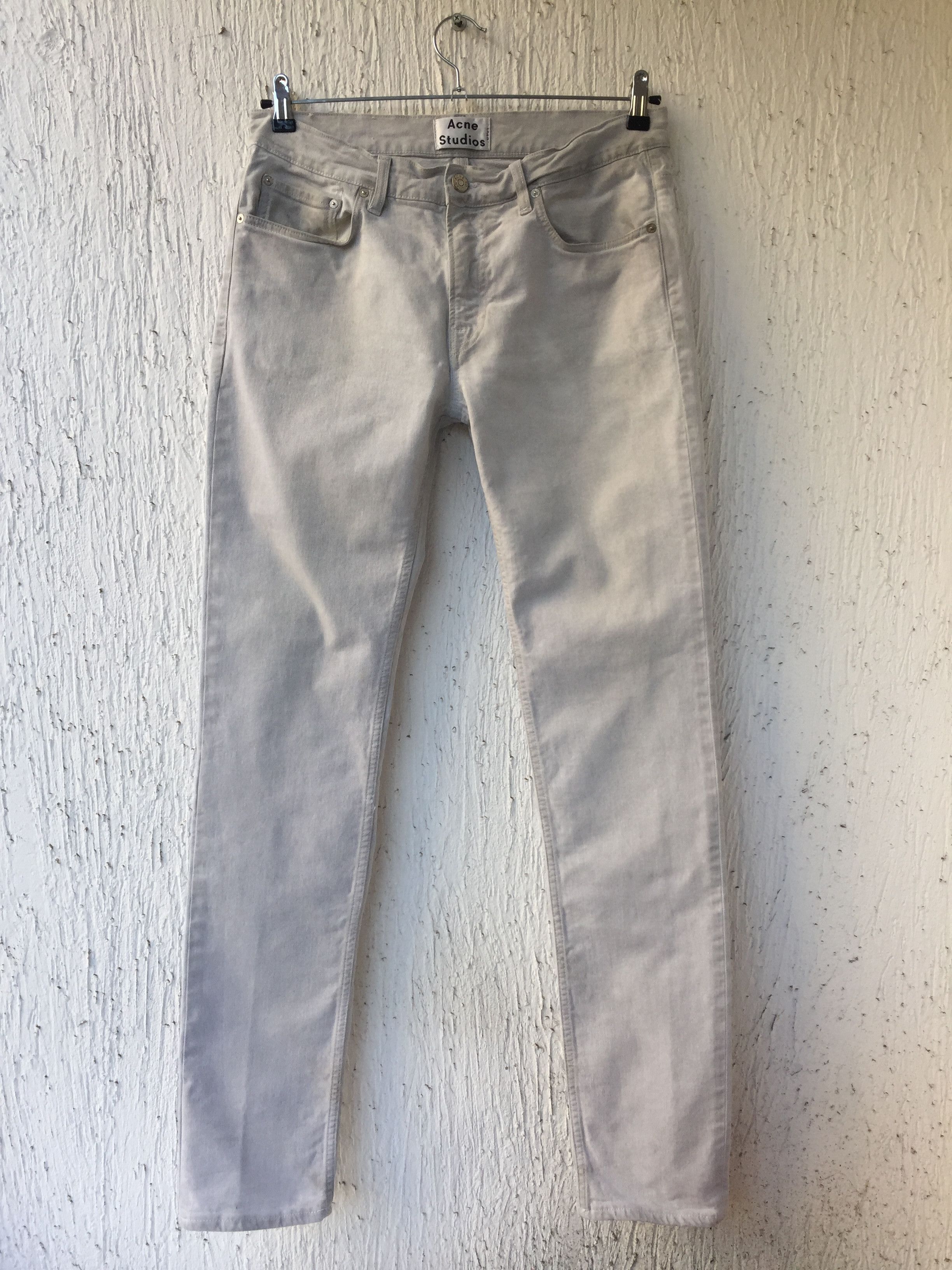 Acne Studios Gray Ace Kane Burnished denim | Grailed