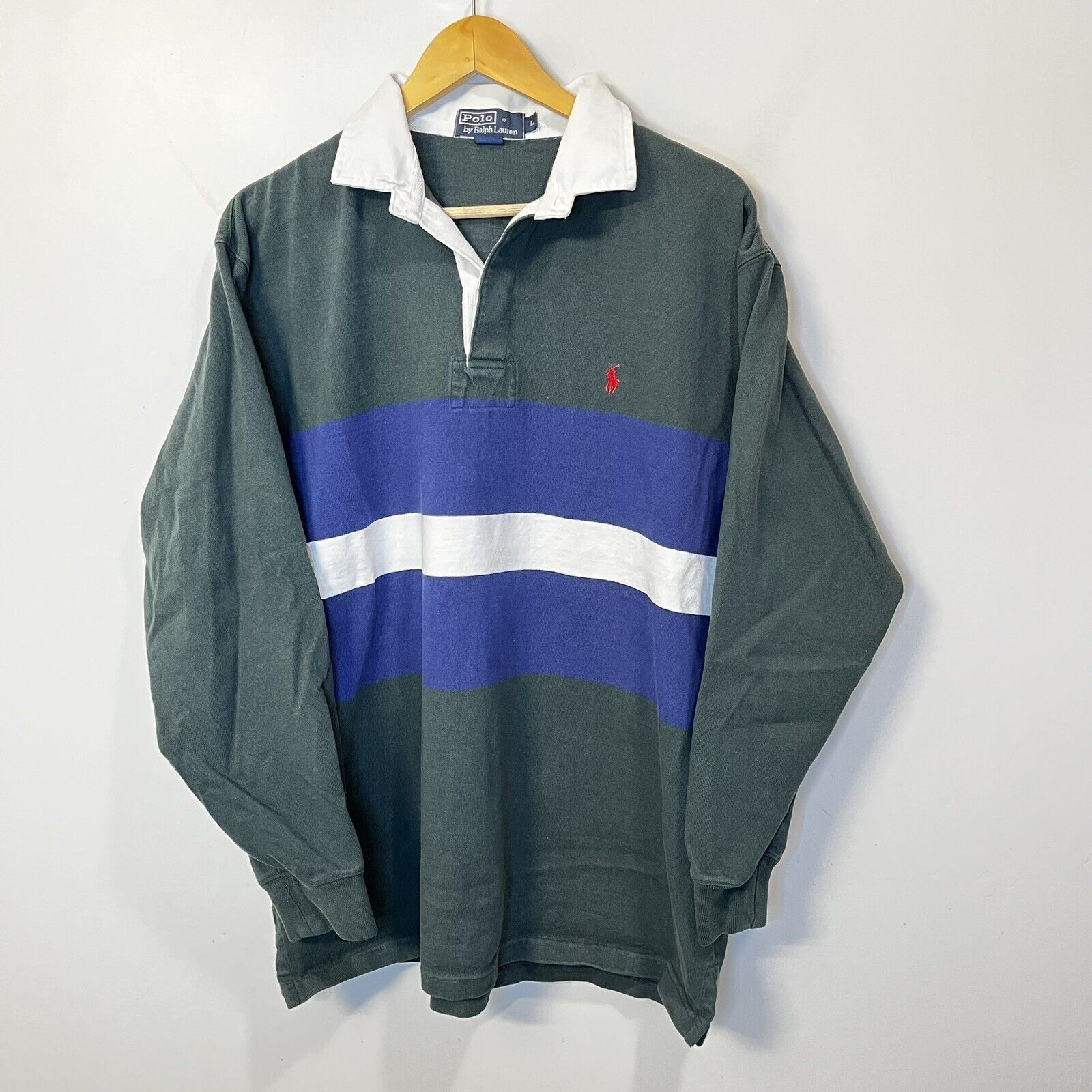 Polo Ralph Lauren × Vintage Vtg Polo Ralph Lauren Shirt Polo Long 7030