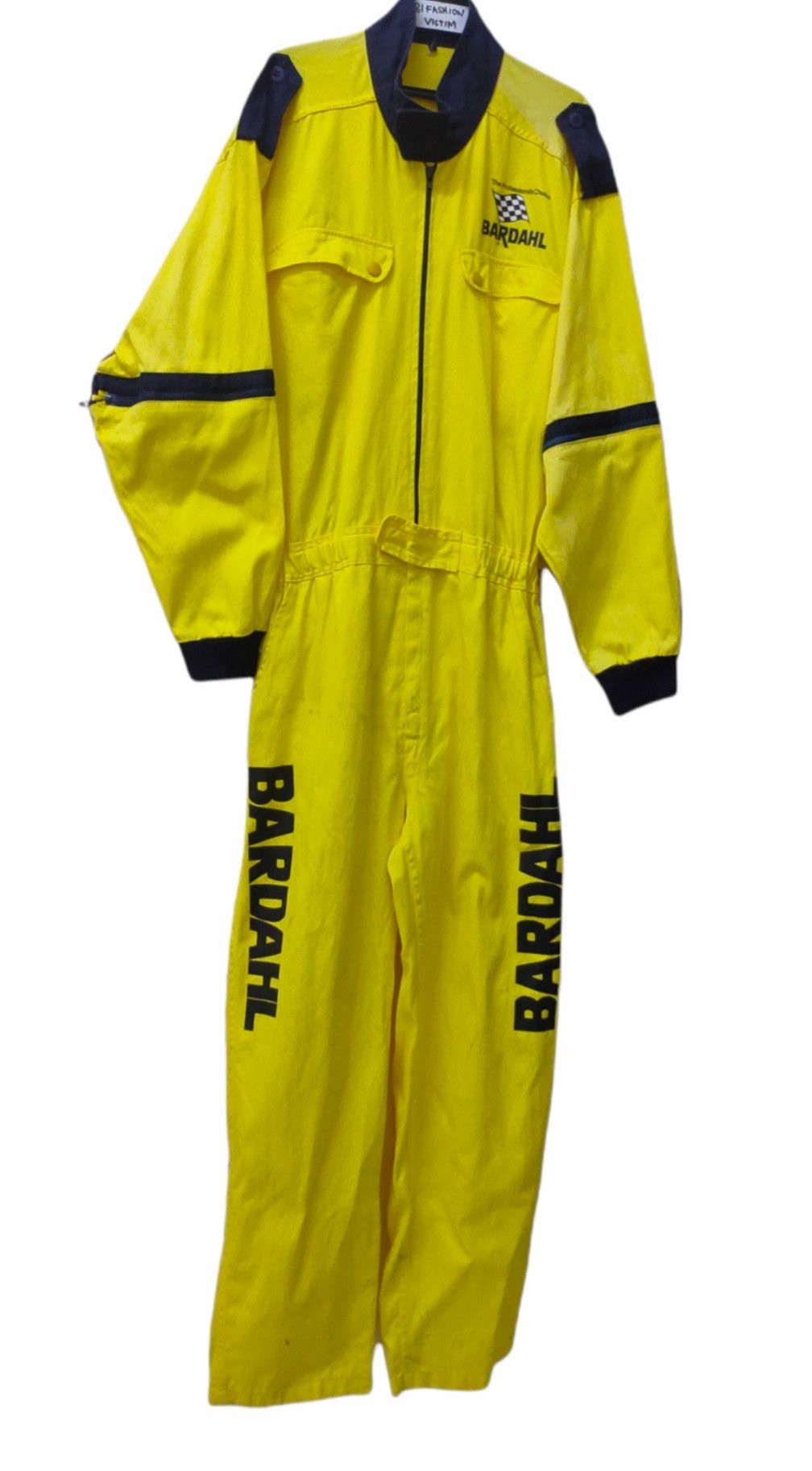 Gear For Sports Crazy Vintage Bardahl Racing Team Big Logo Overalls ...