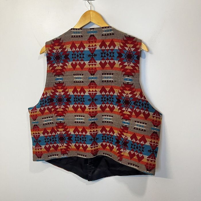 Vintage VTG Pendleton High Grade Western Wear Vest Aztec Native | Grailed