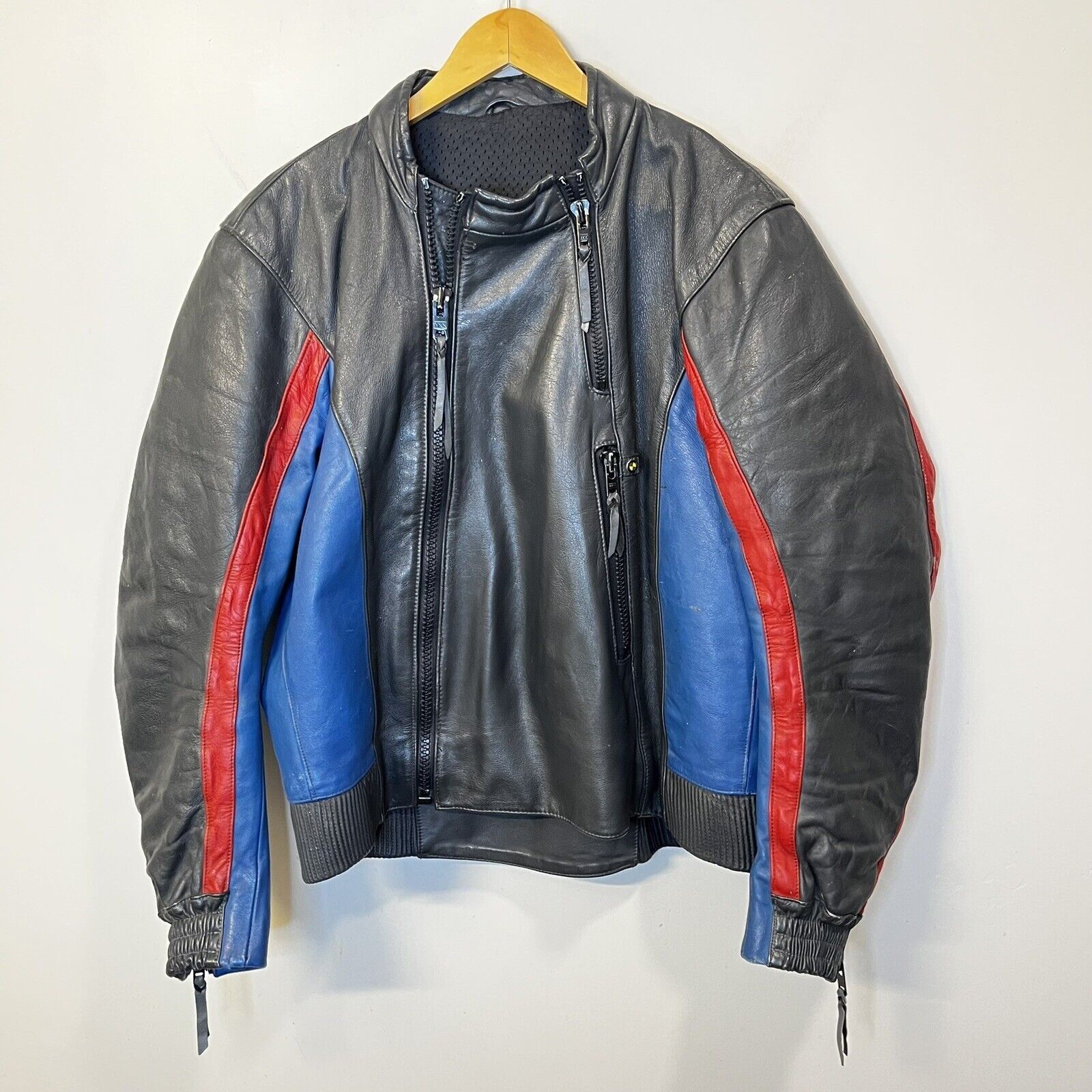 BMW × Vintage BMW Motorrad Club Motorcycle Genuine Leather Bomber ...