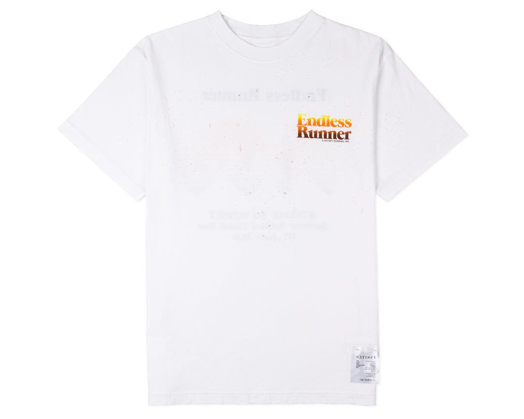 Satisfy Satisfy running moth eaten tech t-shirt | Grailed