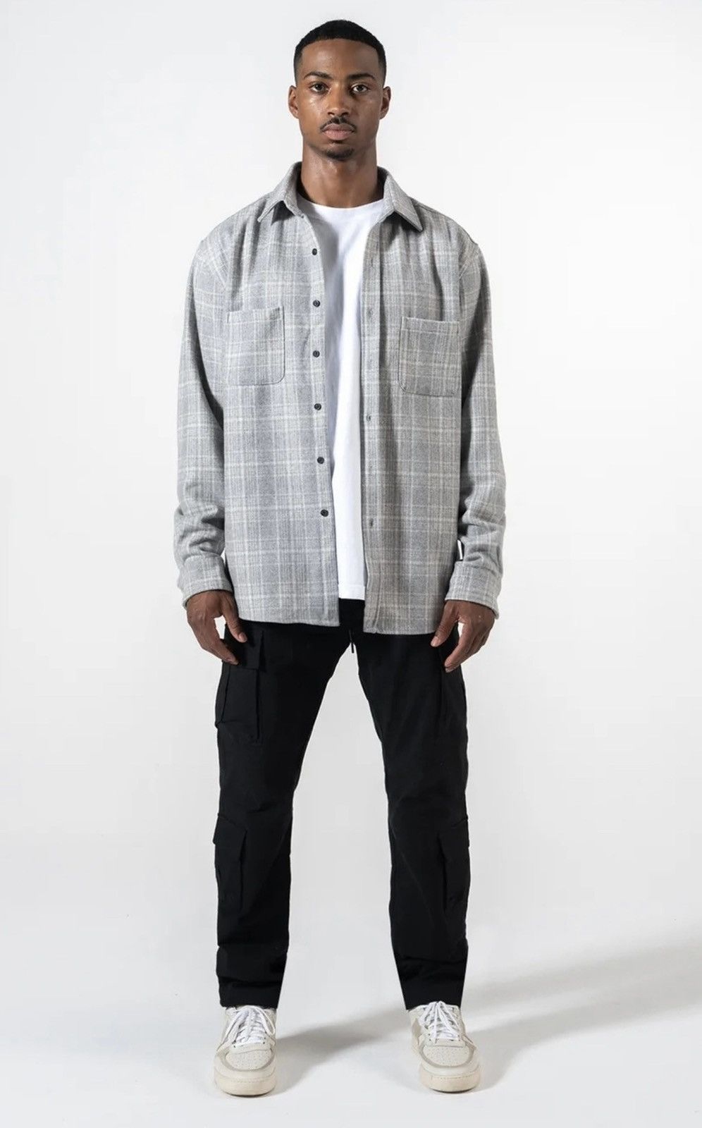Richie Le Collection Richie Le Collection Flannel - Grey | Grailed