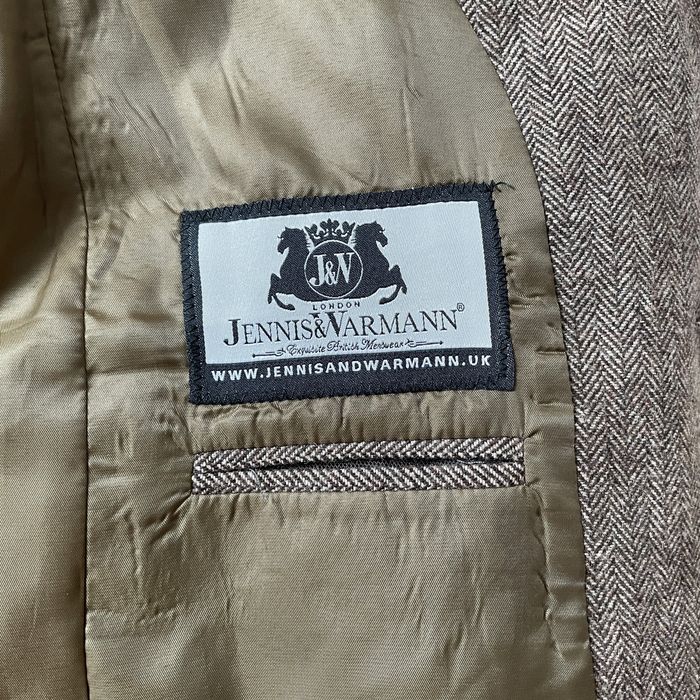 Bespoke Jennis & Warmann Bespoke Herringbone 3 Pieces Slim Fit Suit ...