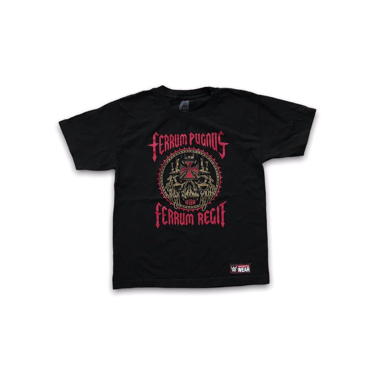 Vintage × Wwe Wwe Vintage Tee Ferrum Pugnus | Grailed
