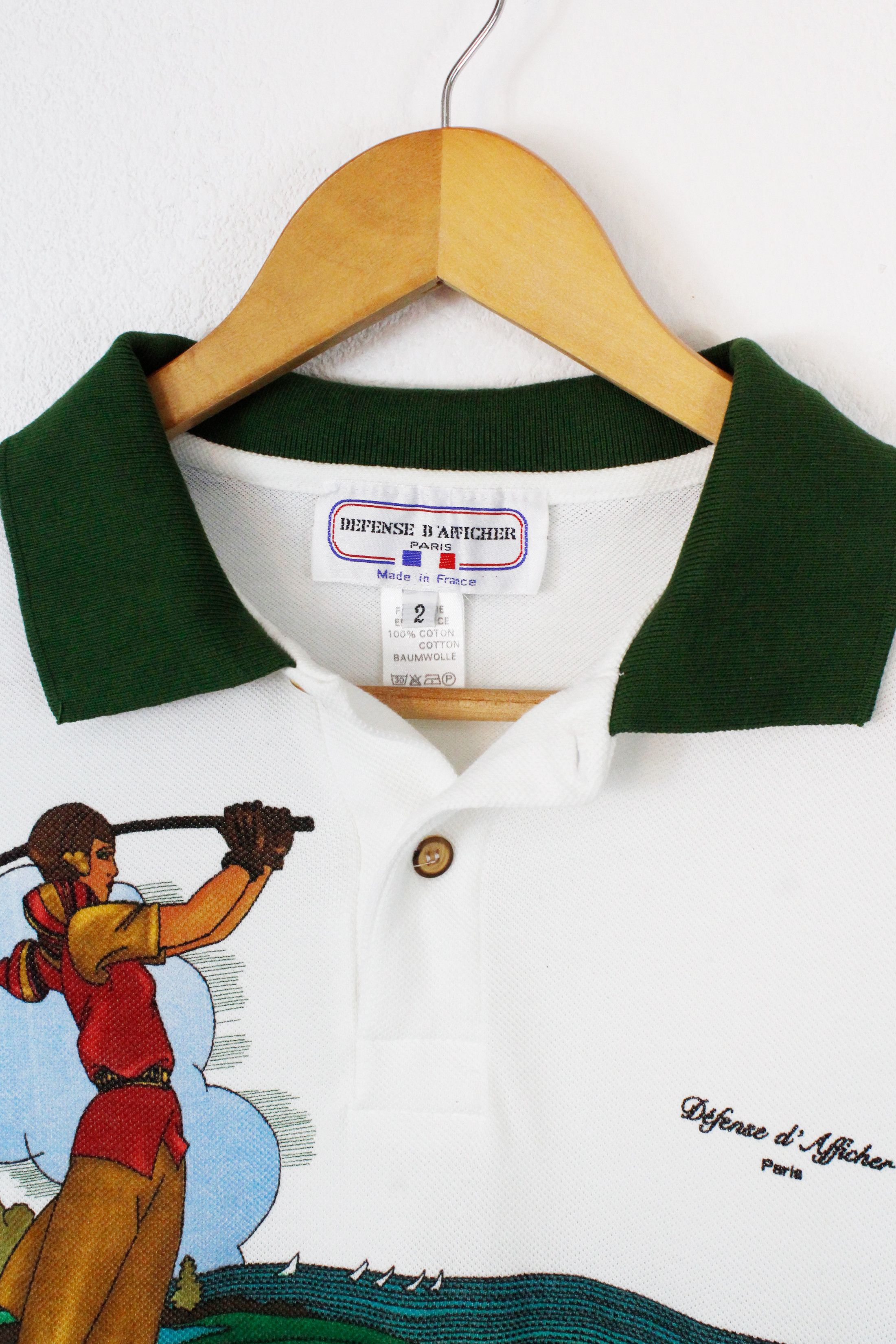 Brand × Designer × Luxury Vintage Defense D'afficher Paris France Golf ...