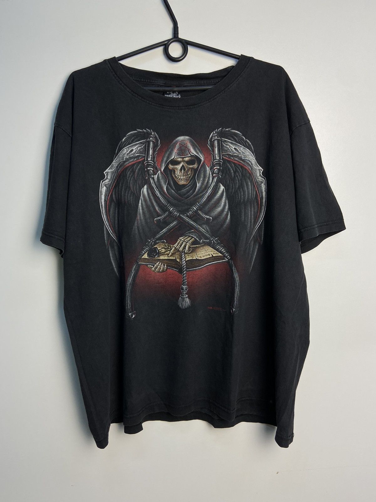 Other × Vintage Vintage Hero Buff Skeleton T-Shirt XXL Size | Grailed