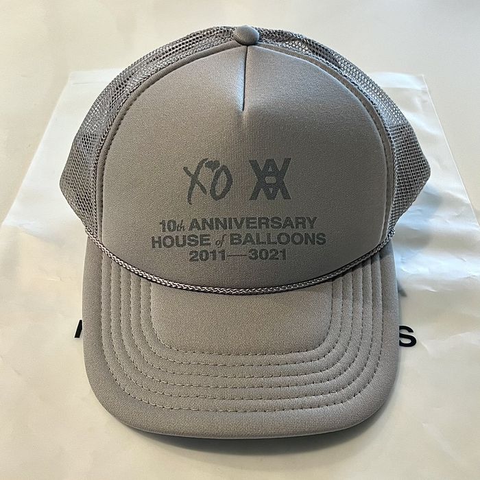 The Weeknd The Weeknd x Daniel Arsham HoB 10th Anniversary Trucker Hat ...