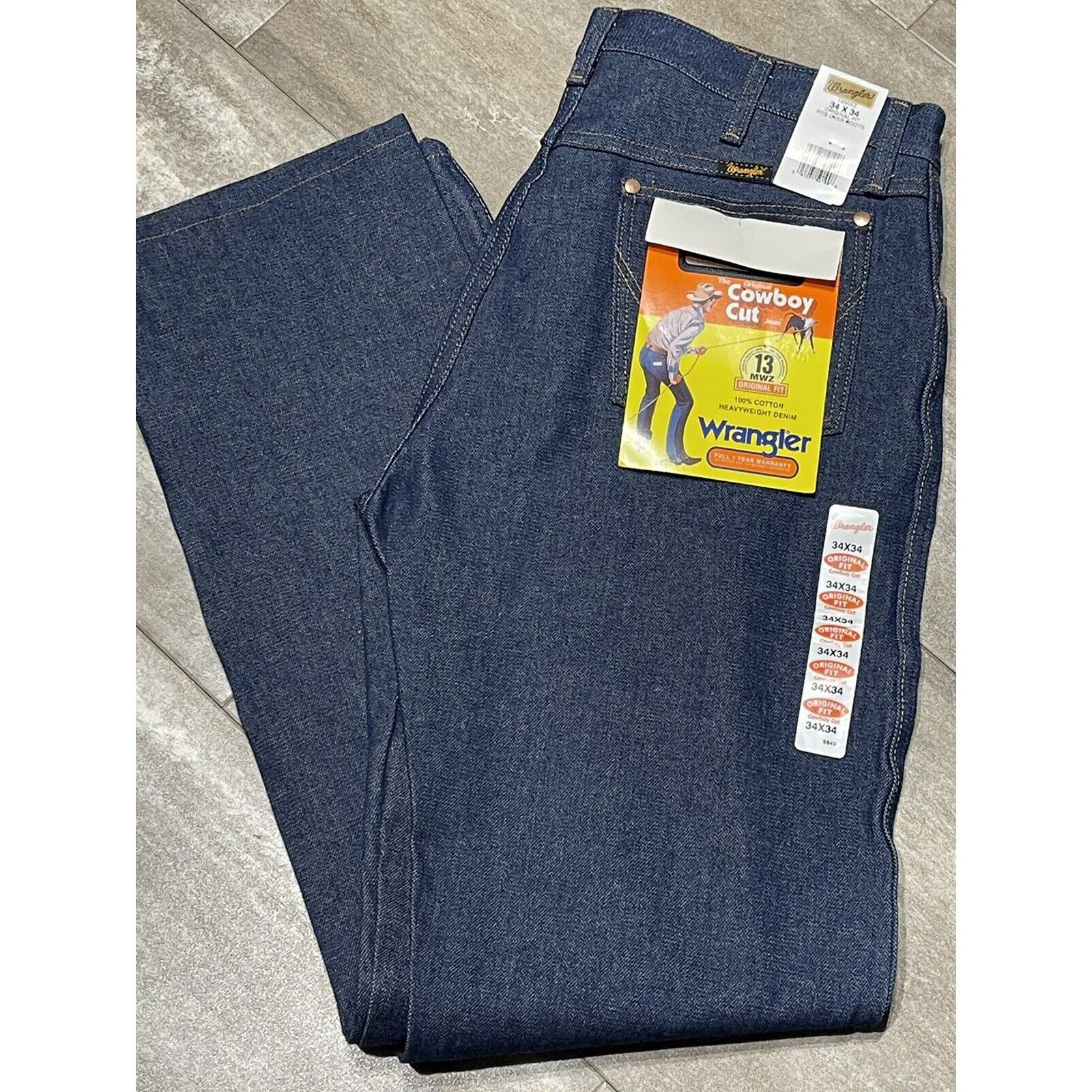 Wrangler Vintage Wrangler USA Men 34x34 Pro Rodeo Cowboy Cut Original ...