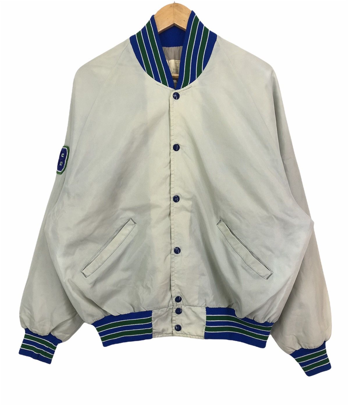 Delong Varsity Jackets × Made In Usa × Vintage Vintage Millard Football ...