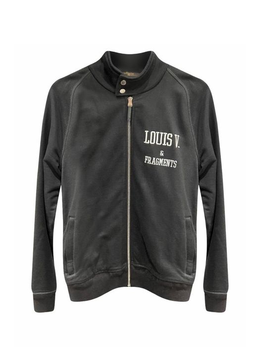 Louis Vuitton Louis Vuitton x Fragment Harrington Embroidery Track ...