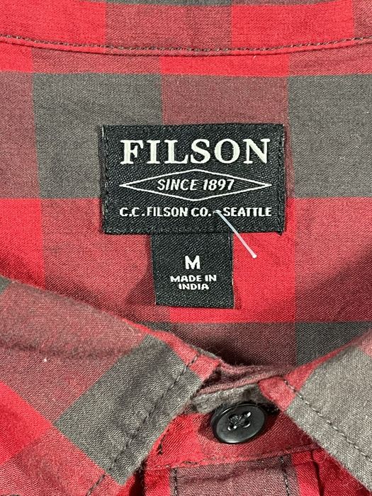 Filson Filson Button Up Flannel Shirt | Grailed
