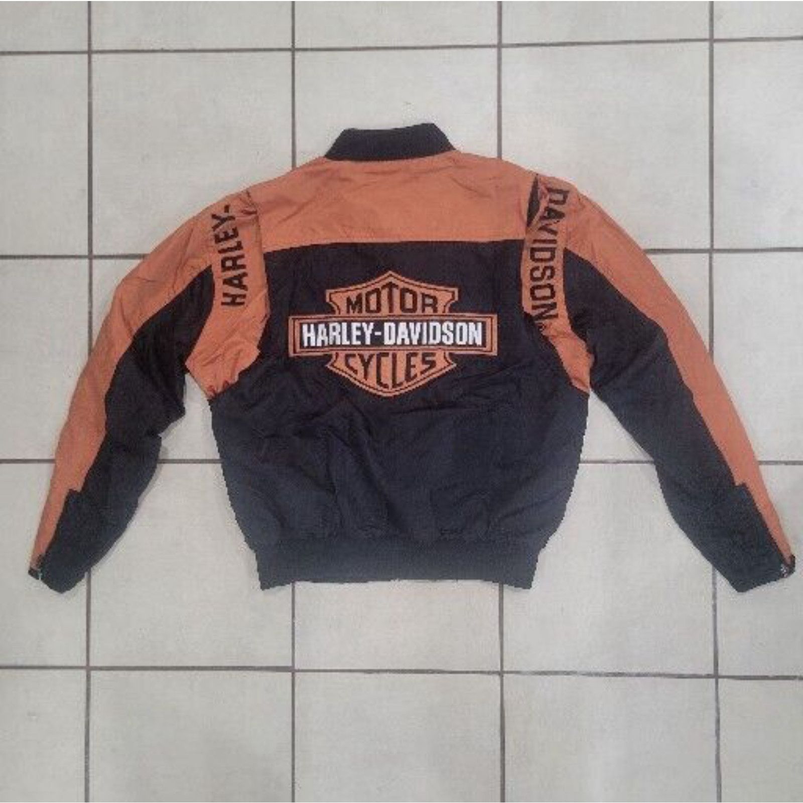 Harley Davidson Harley Davidson Motorcycle Racing Bomber Windbreaker ...