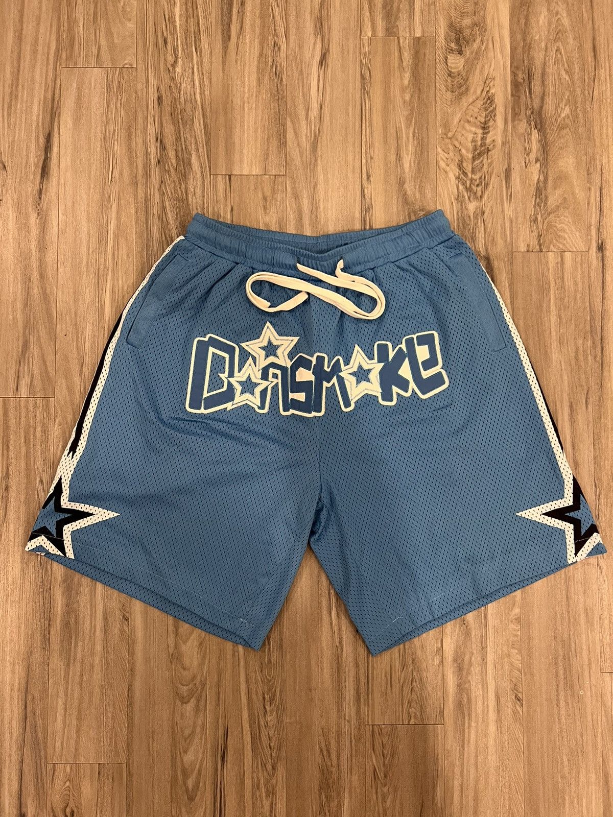 Vintage “DONSMOKE brand” mesh graphic basketball shorts | Grailed
