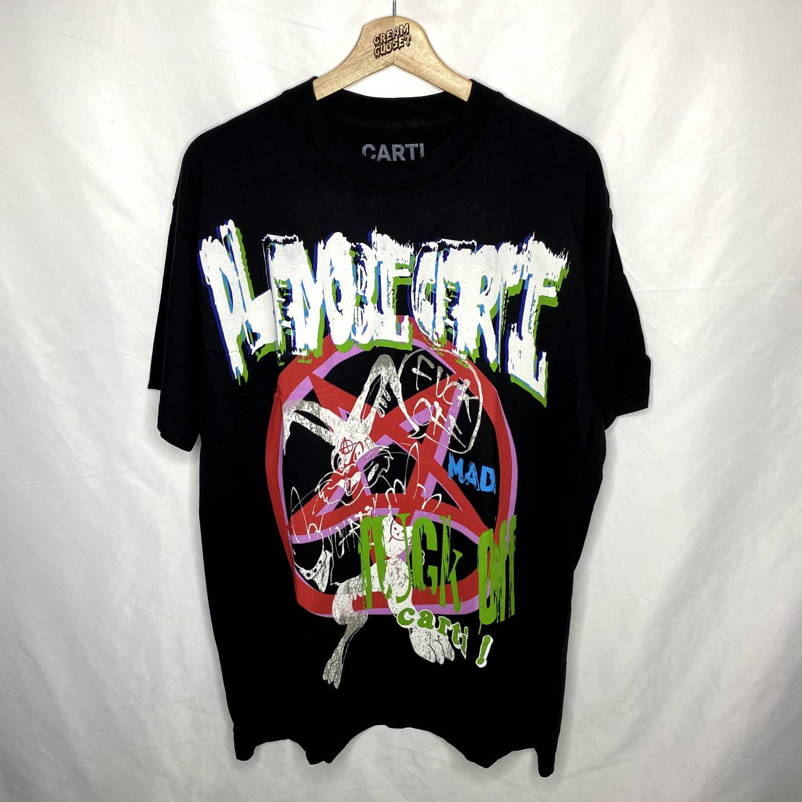 AWGE AWGE F Off Chaos Cancelled Summer Hip Hop Rap Tour Merch Tee | Grailed