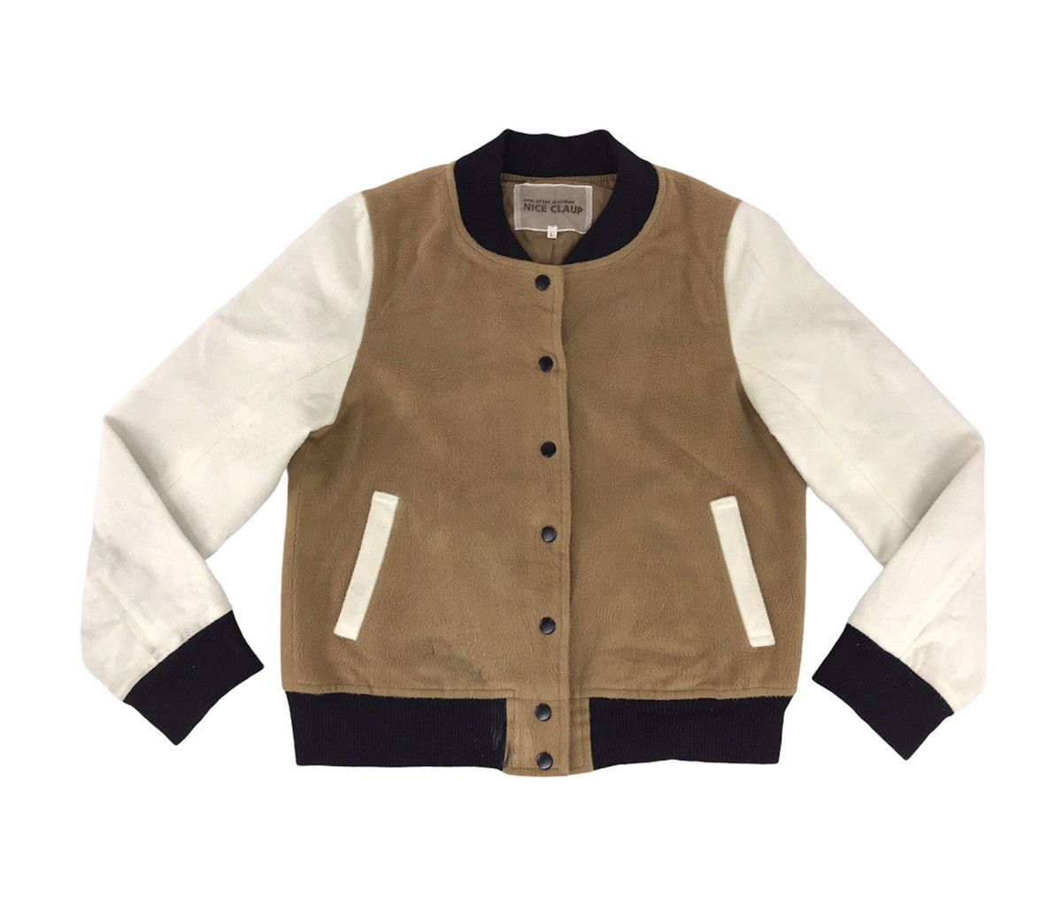 Japanese Brand Vintage Nice Claup Japanese Brand Varsity Jacket Wool ...