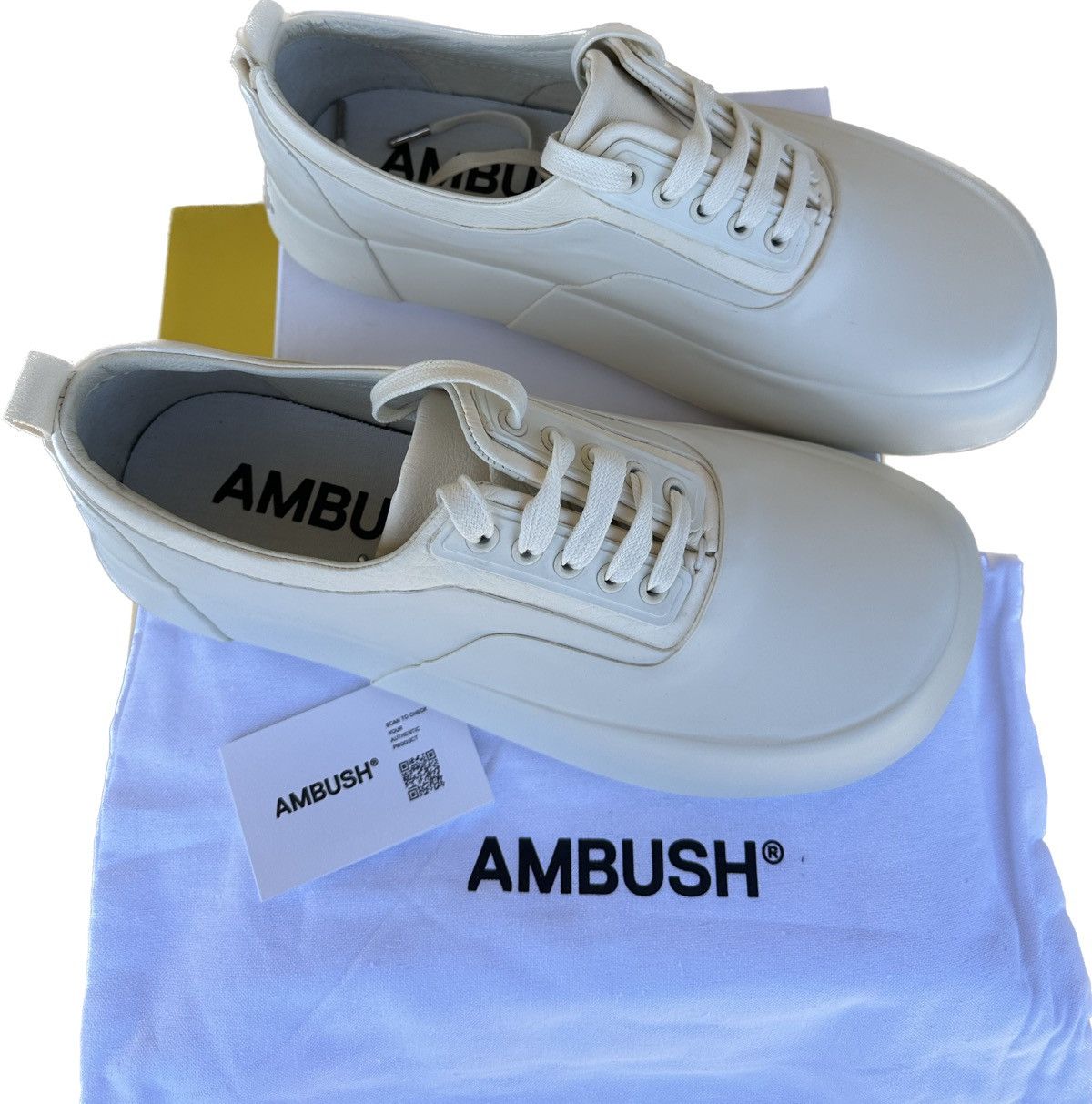 Ambush Design Ambush Vulcanized hybrid sneaker off white | Grailed