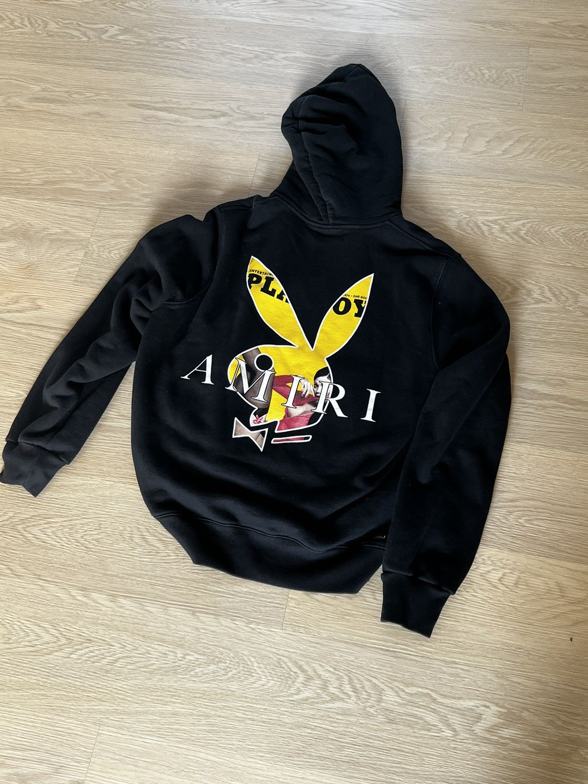 Amiri Amiri Black Playboy Edition Cover Bunny Hoodie | Grailed