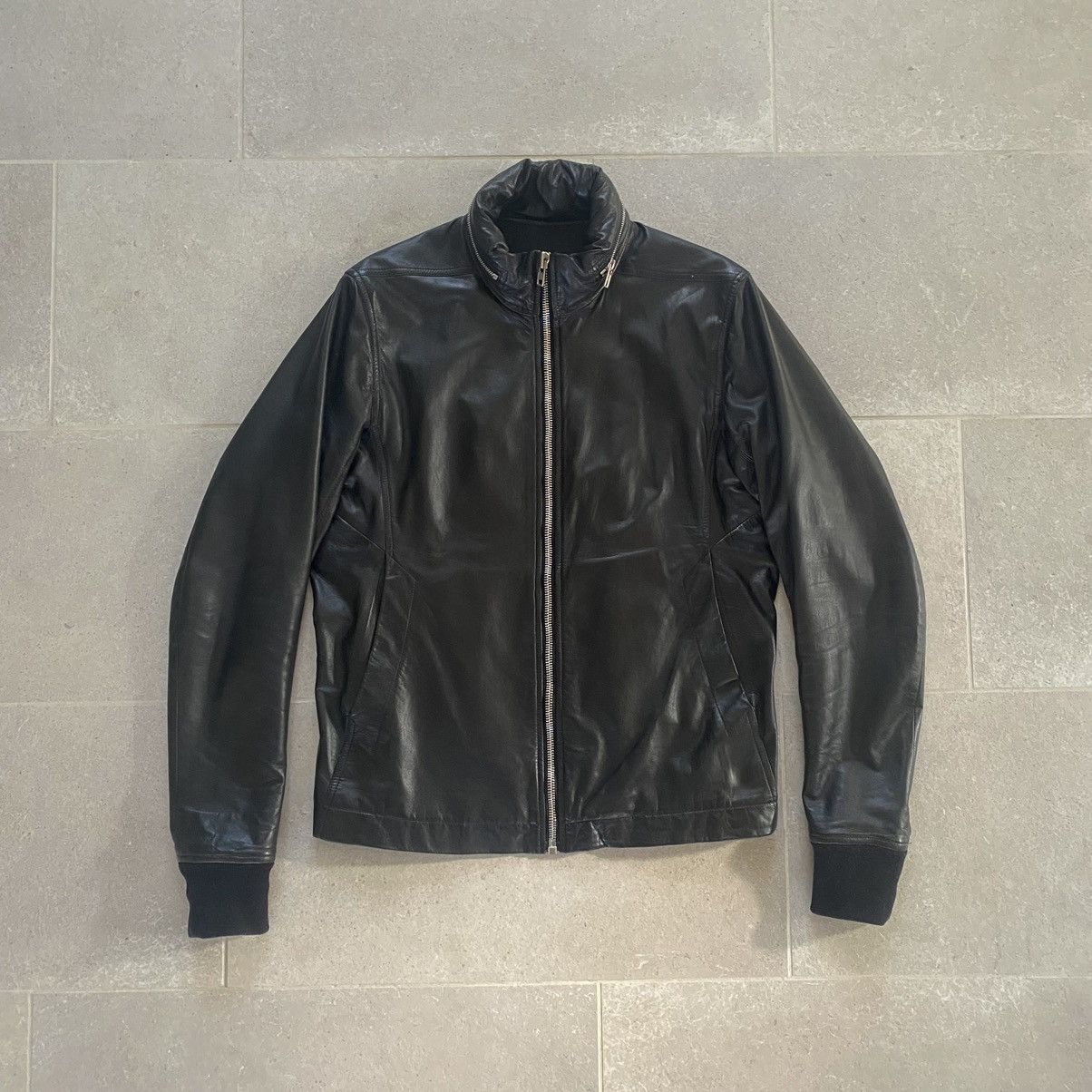 Rick Owens Rick Owens Sternberg Leather Jacket | Grailed