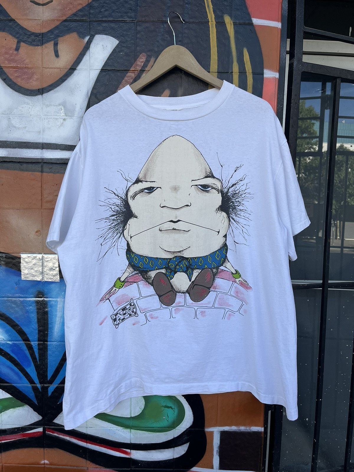 Vintage RARE 90s Andazia Alice in Wonderland “Humpty Dumpty” Shirt ...
