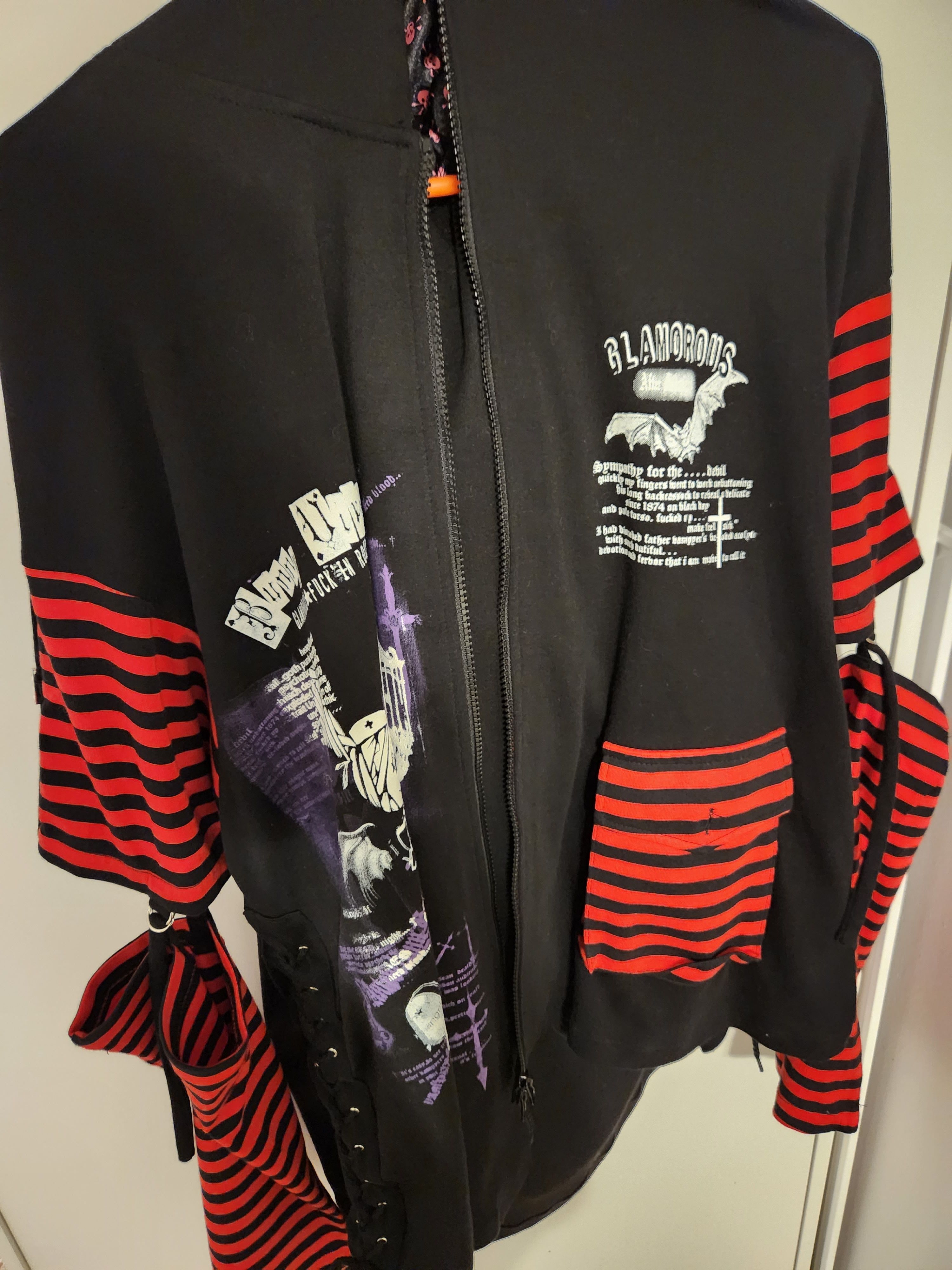 Drain Gang × Mari's Rock Maris rock xxl hoodie can fit xl | Grailed