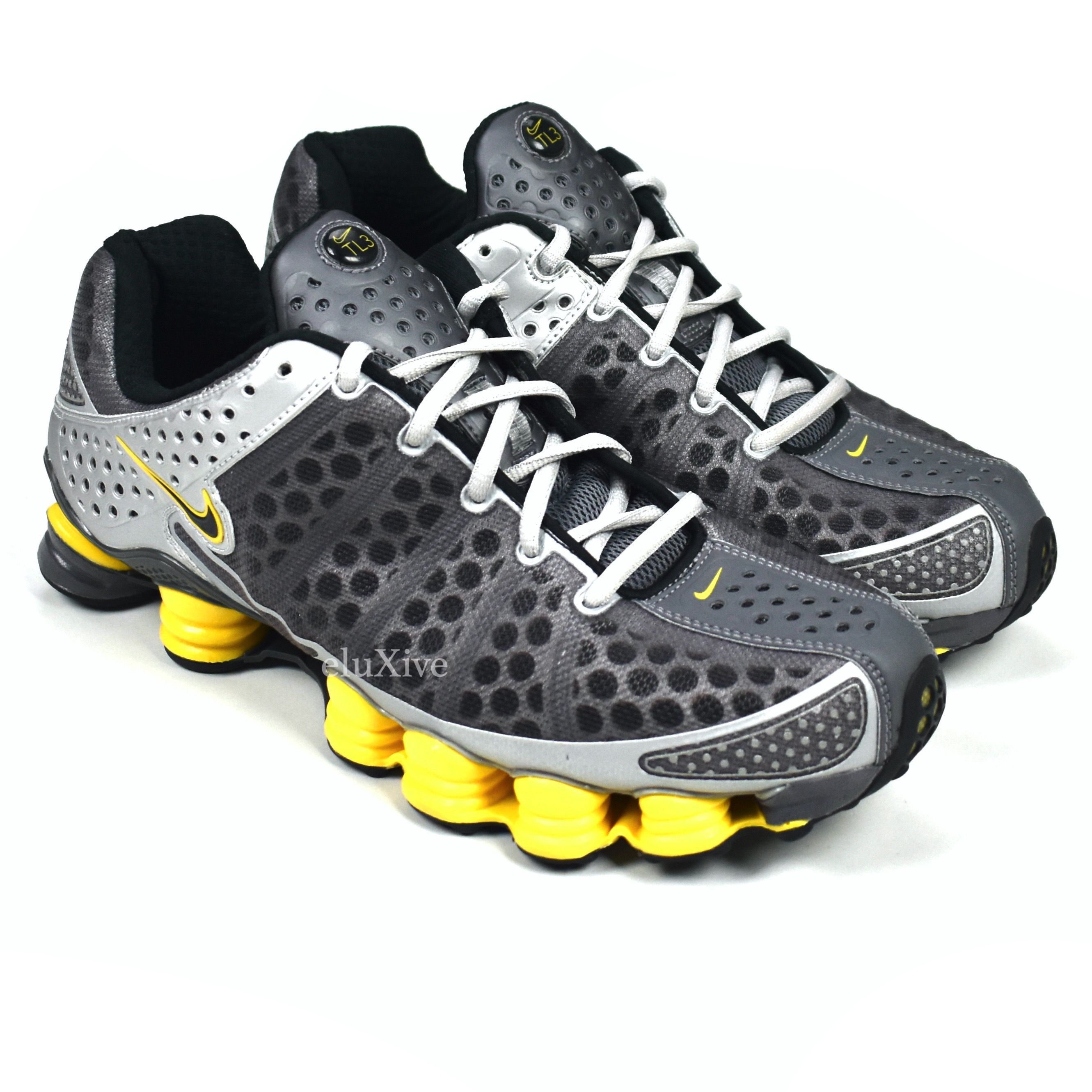 Nike Nike - Shox TL3 OG (Graphite/Yellow/Black) DS 2005 | Grailed