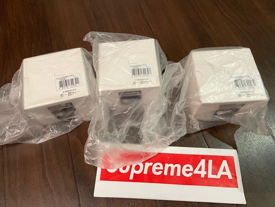 Supreme Supreme The North Face G-SHOCK Watch Black | Grailed