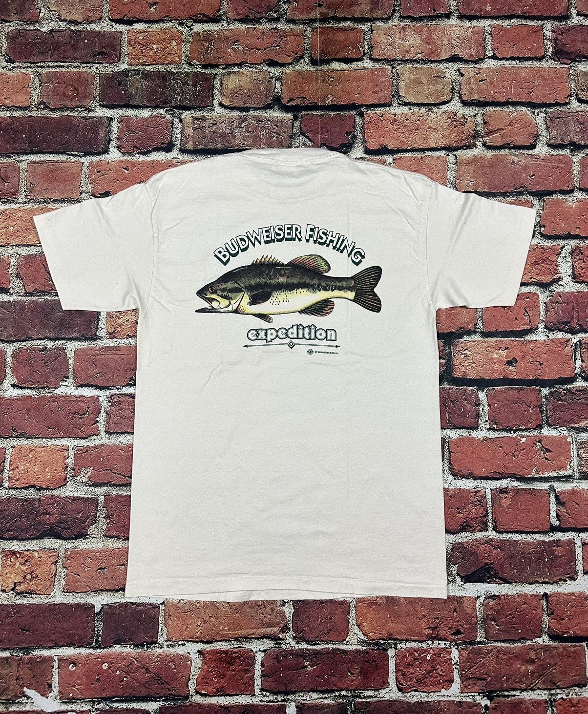 Budweiser × Vintage Vintage Budweiser Fishing Expedition Tee Bass King ...