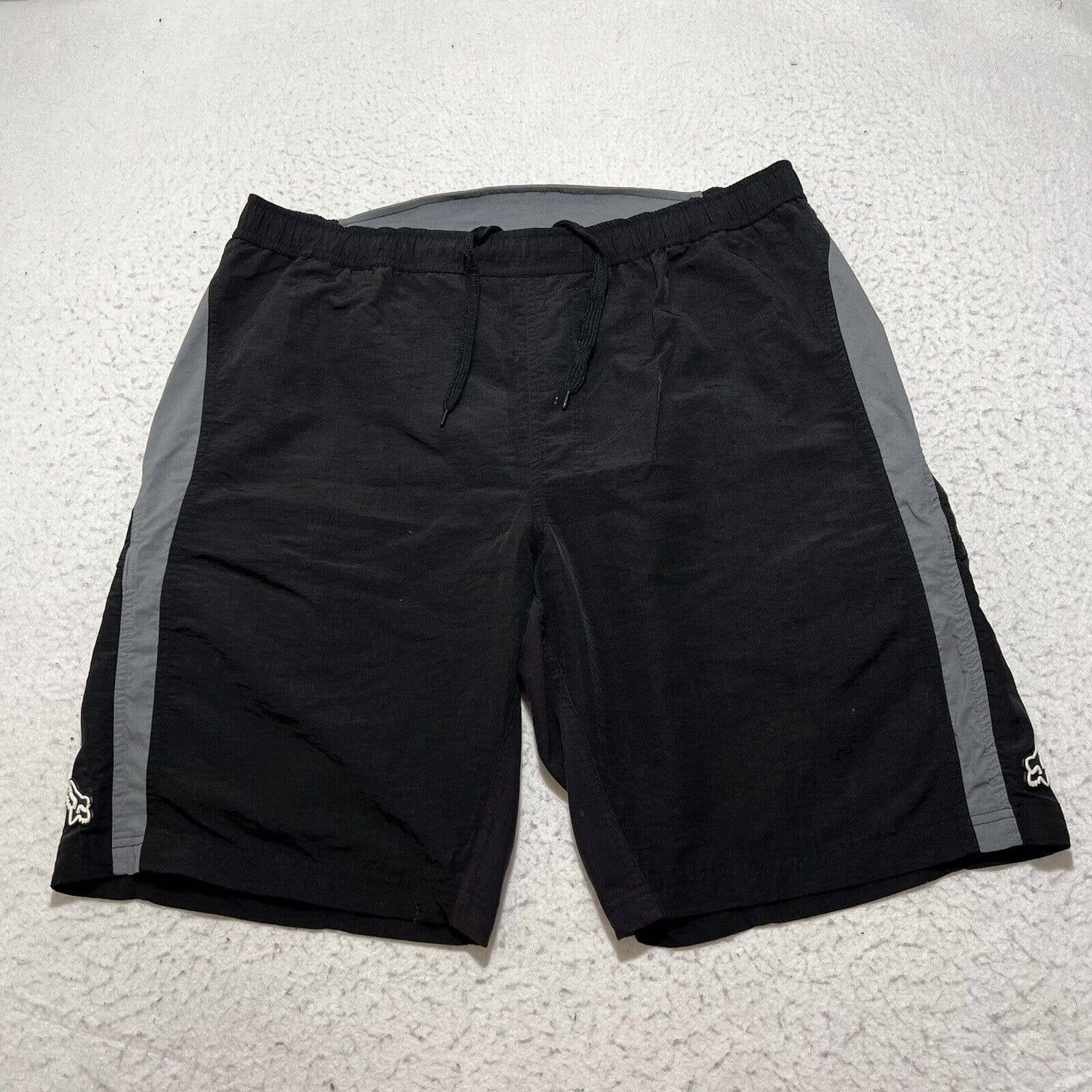 Fox Fox Racing XXL Swim Trunks Cargo Pocket Black Bathing Suit | Grailed